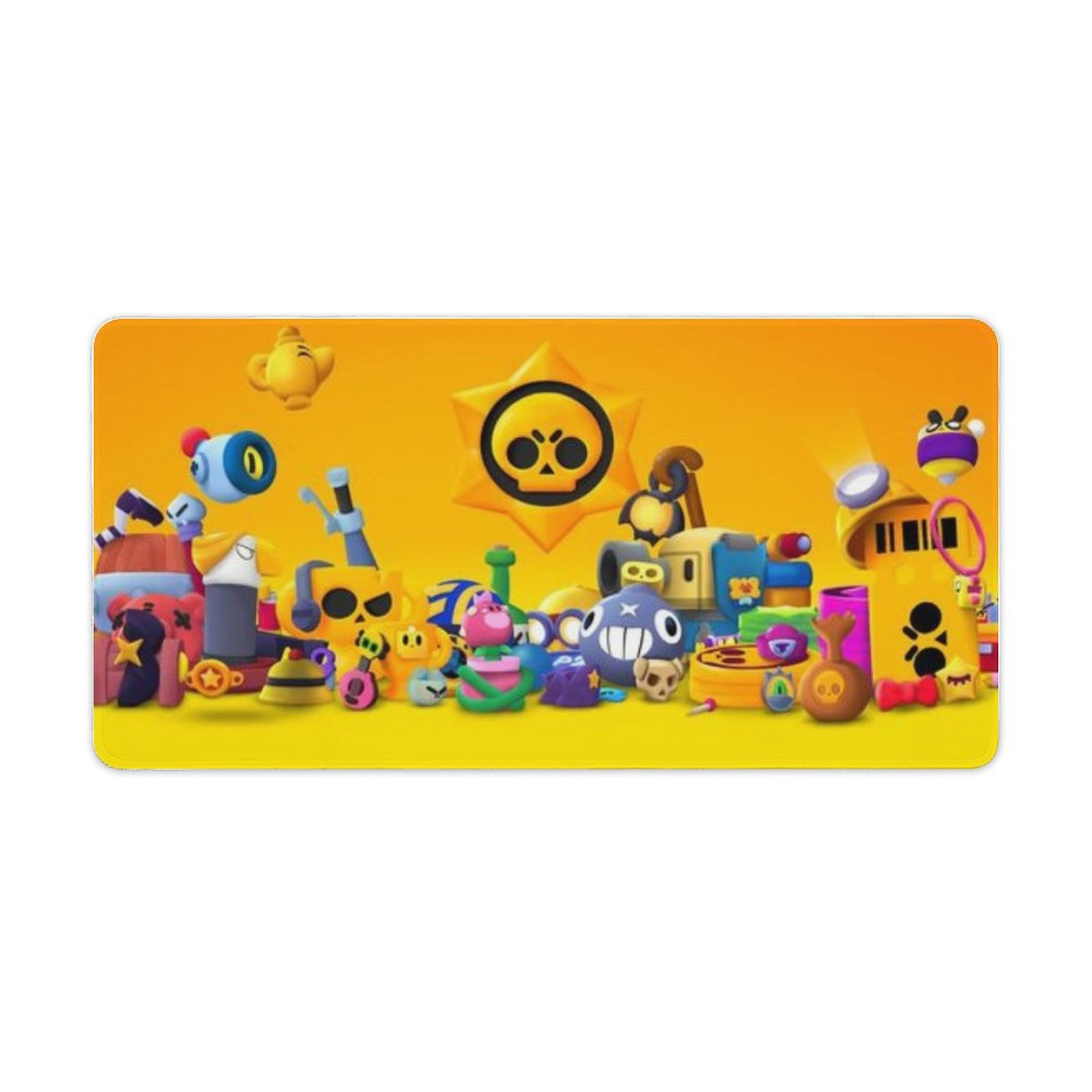 Brawl Stars Fan Art Leon Large Gaming Mouse Pad for Lightweight ...