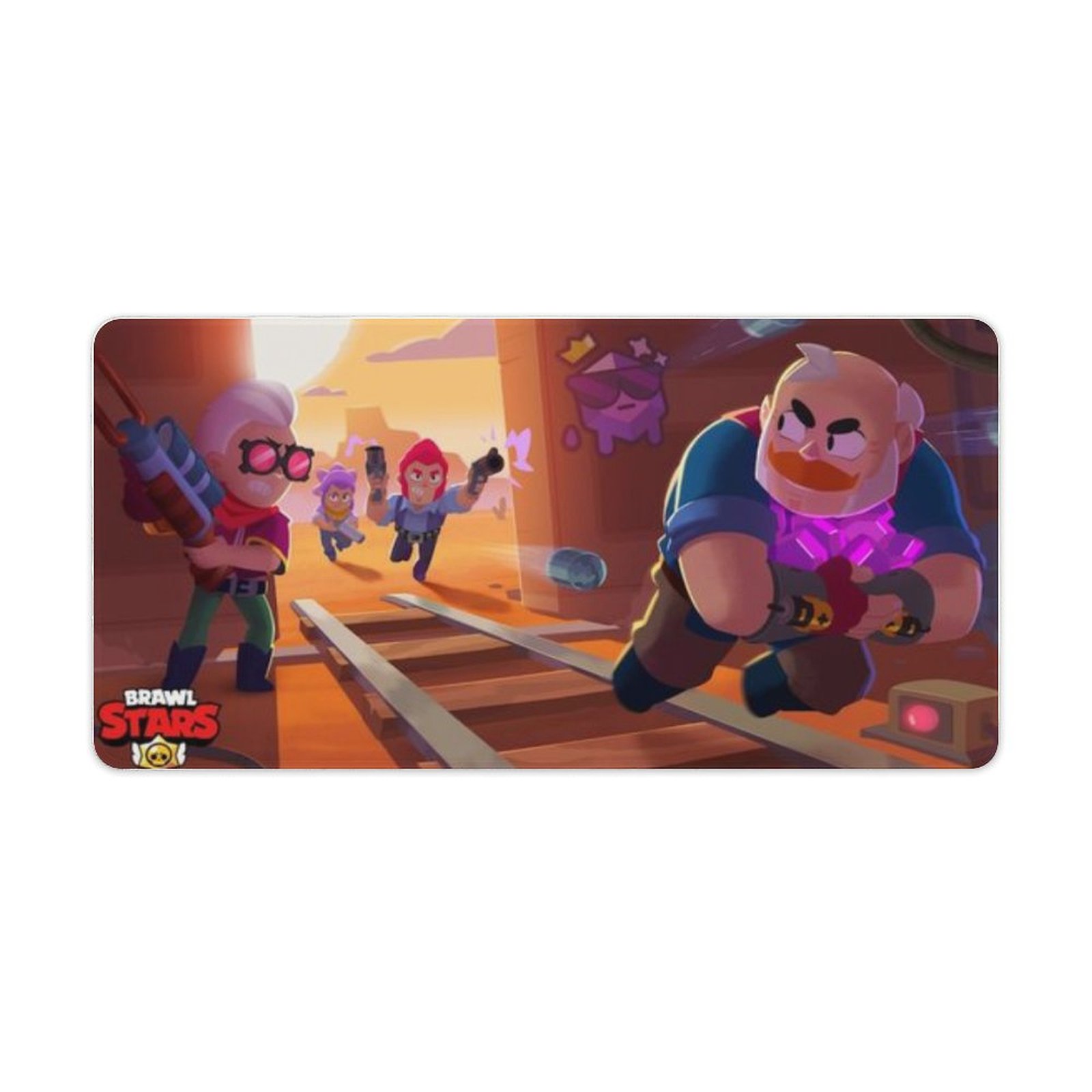 Brawl Stars Fan Art Leon Large Gaming Mouse Pad for Lightweight ...