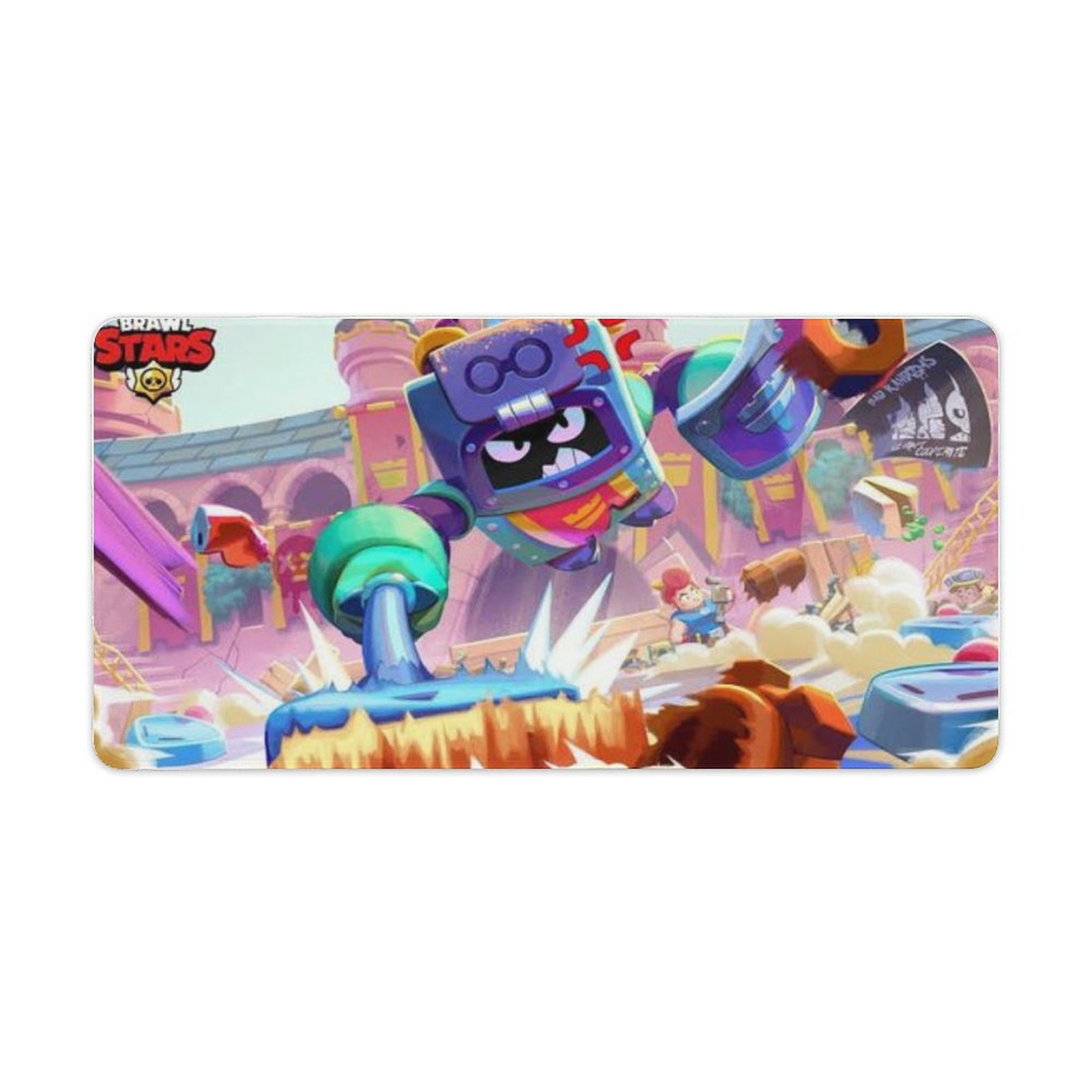 Brawl Stars Fan Art Leon Large Gaming Mouse Pad for Lightweight ...