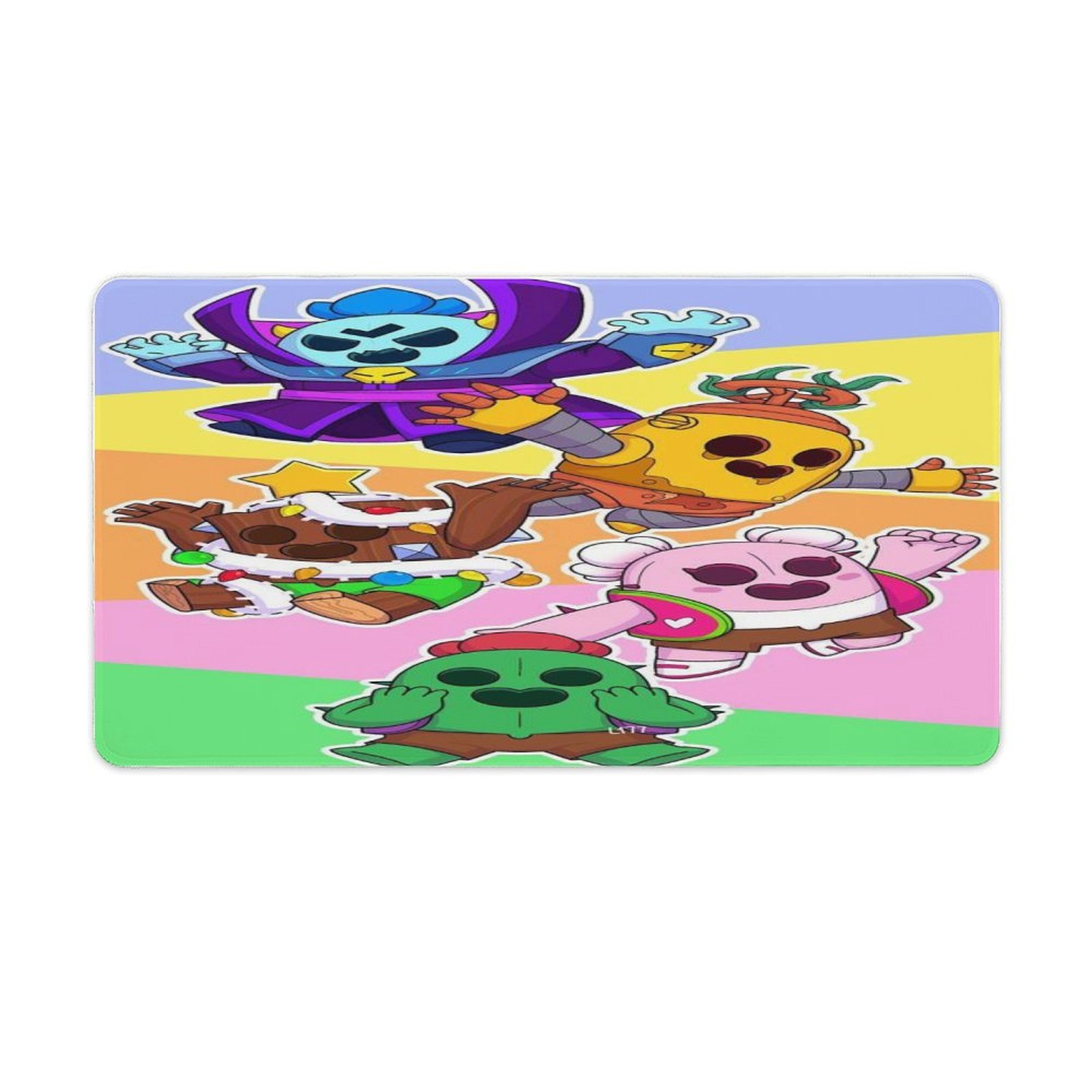 Brawl Stars Fan Art Leon Large Gaming Mouse Pad for Lightweight ...