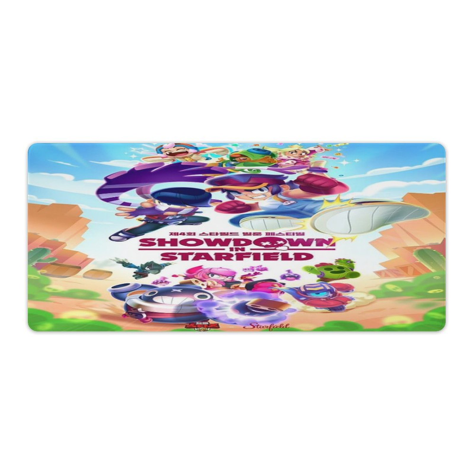 Brawl Stars Fan Art Leon Large Gaming Mouse Pad for Lightweight ...