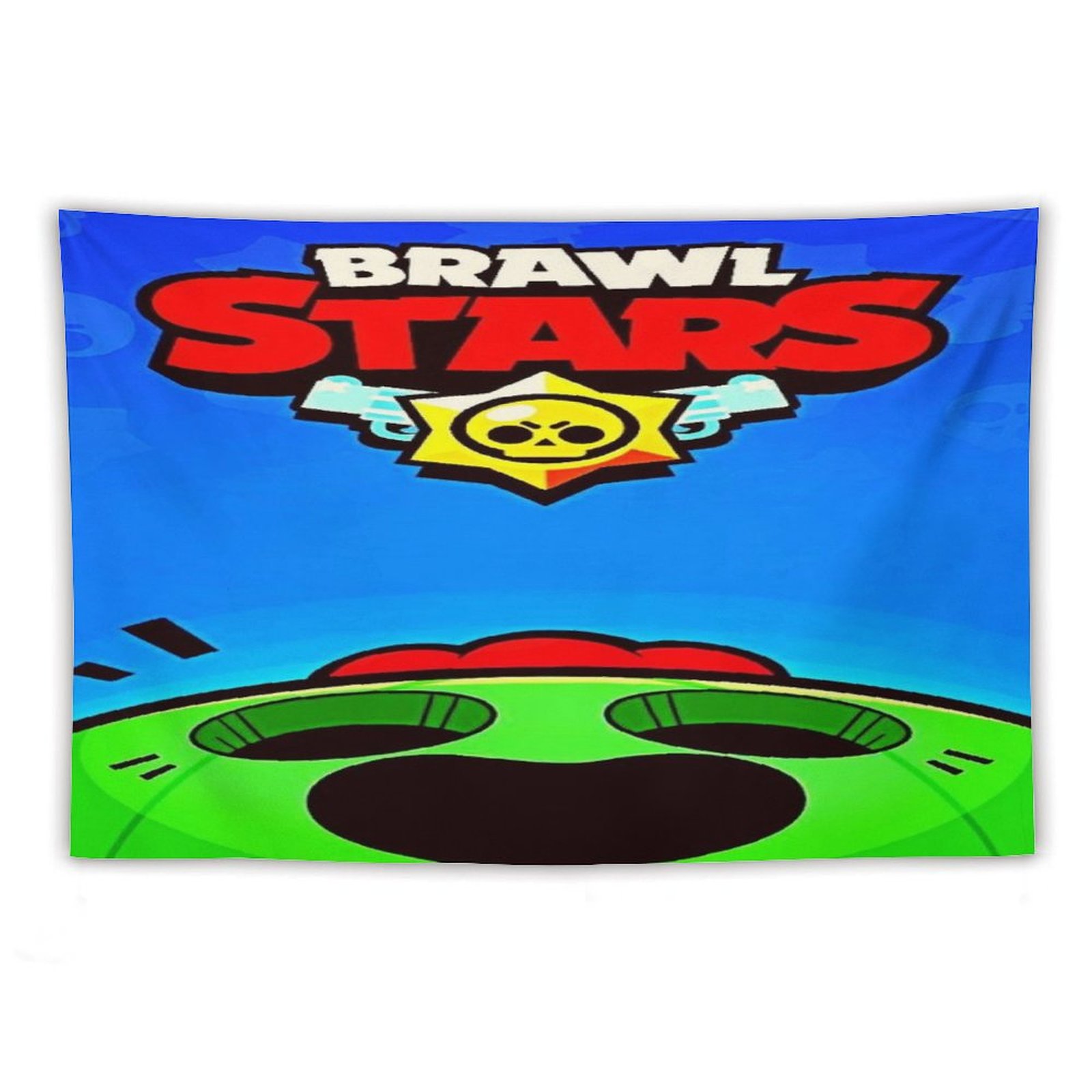 Brawl Stars Fan Art Leon Tapestry Gift Wall Hanging Backdrop for Room ...