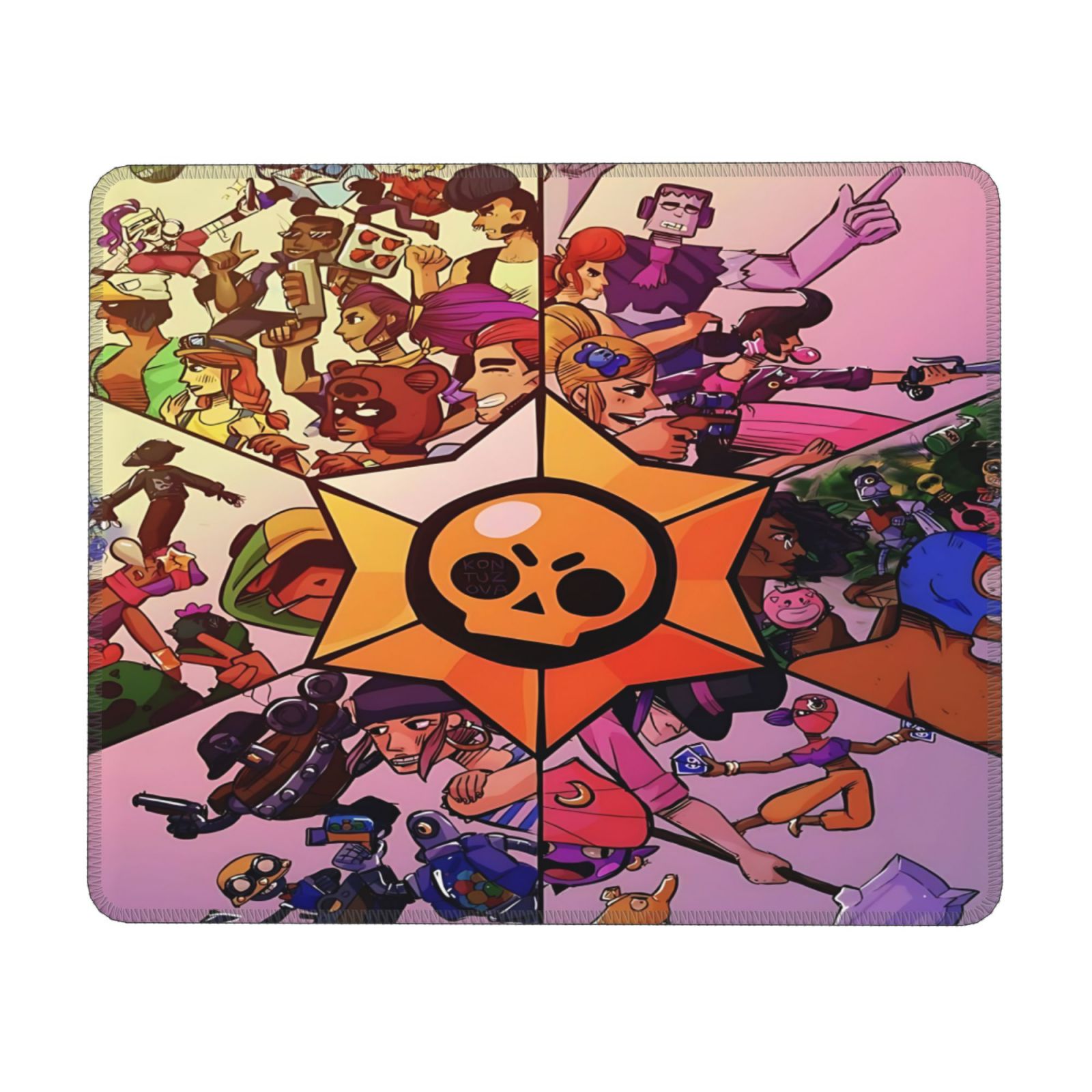 Brawl Stars Graphic Mouse Pad, Waterproof Cartoon Gift Mouse Pad Desk ...