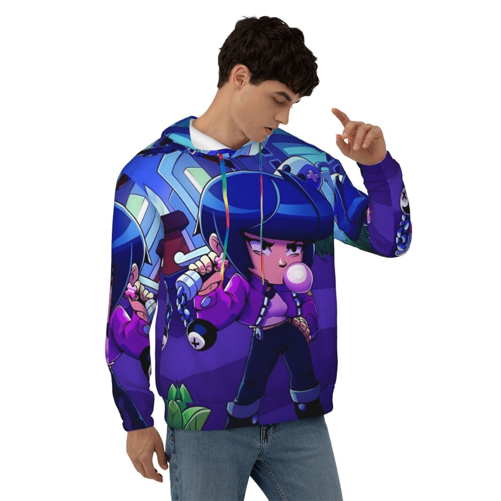 Brawl Stars Hoodie For Men Women Novelty Graphic Print Hoodies Casual ...