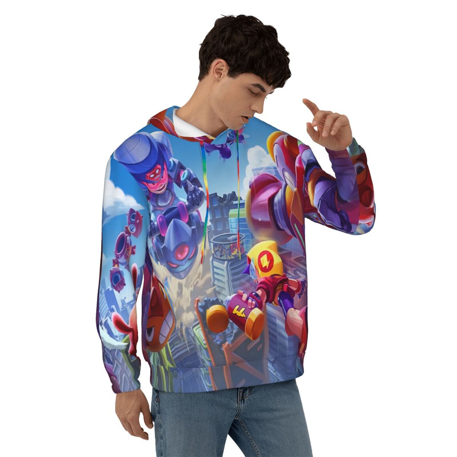 Brawl Stars Hoodie For Men Women Novelty Graphic Print Hoodies Casual ...