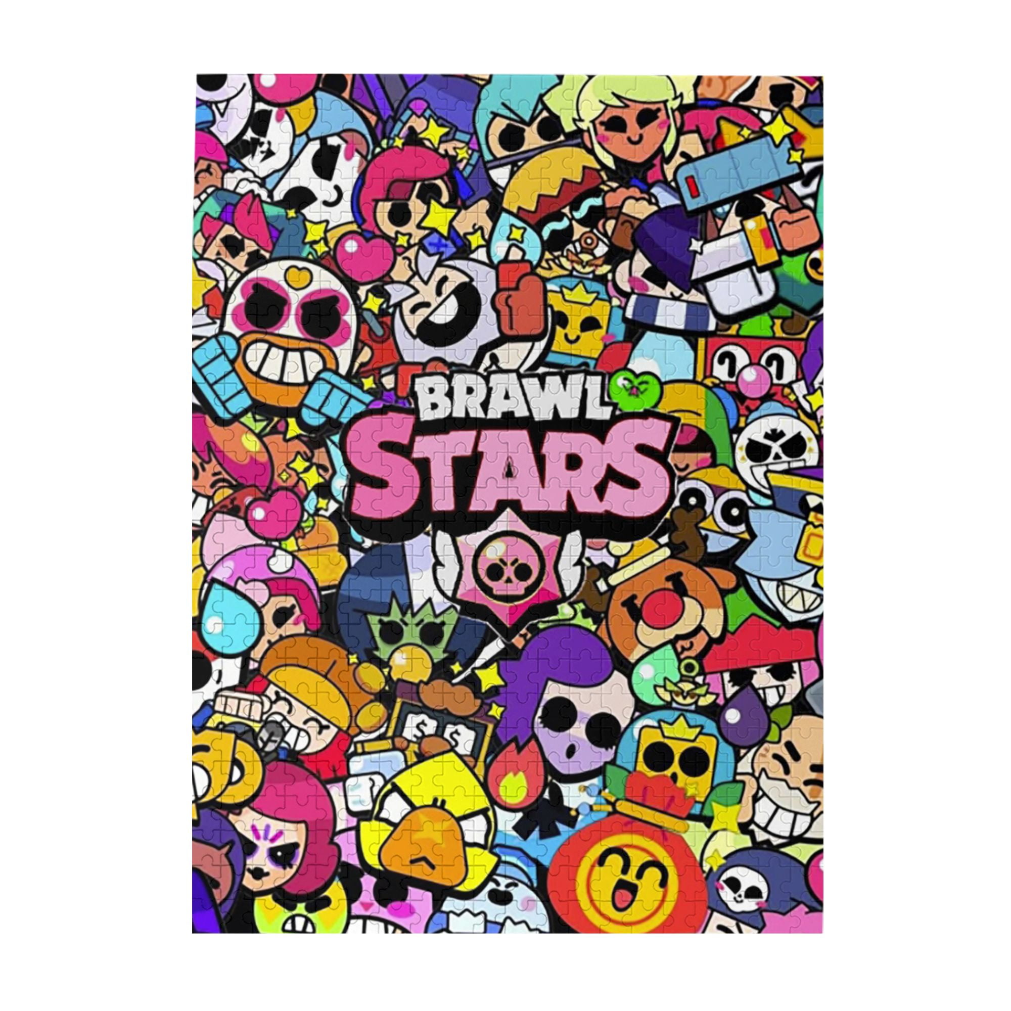 Brawl Stars Jigsaw Puzzle for Kids Adults 500 Piece Challenging Wooden ...