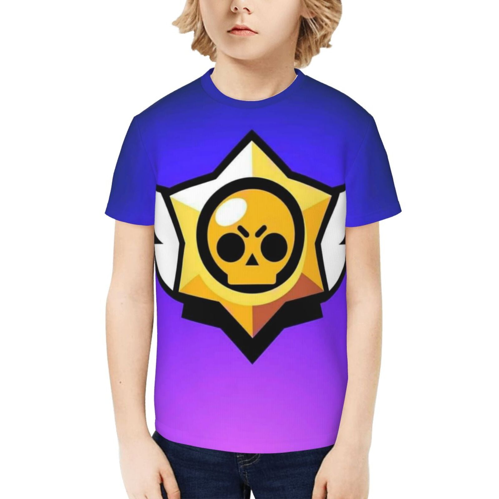 Brawl Stars Kids T-Shirt 3d Printed Graphic T-Shirts Boys And Girls ...