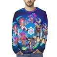 Brawl Stars Long Sleeve Shirts for Men Trendy Streetwear Crew Neck Tops ...