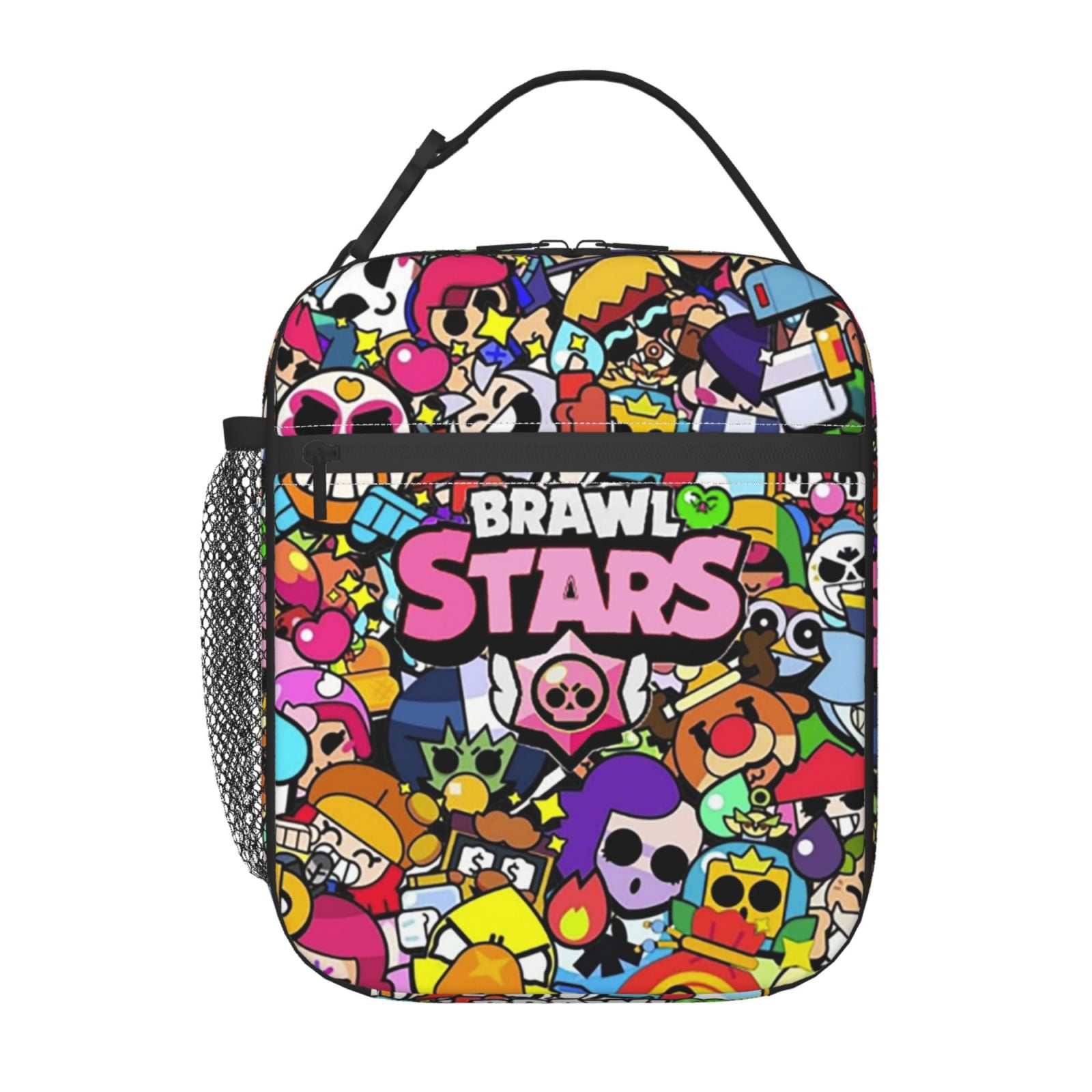 Brawl Stars Lunch Bag Insulated Portable Reusable Lunch Box With Zipper ...