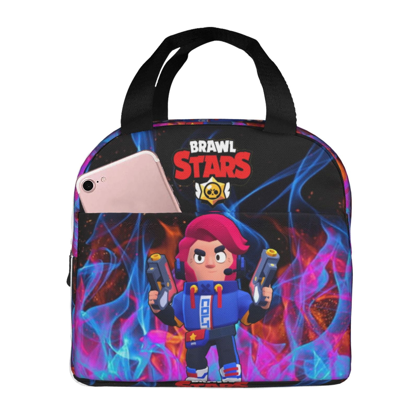 Brawl Stars Lunch Bag Reusable Insulated Lunch Box Portable Tote ...