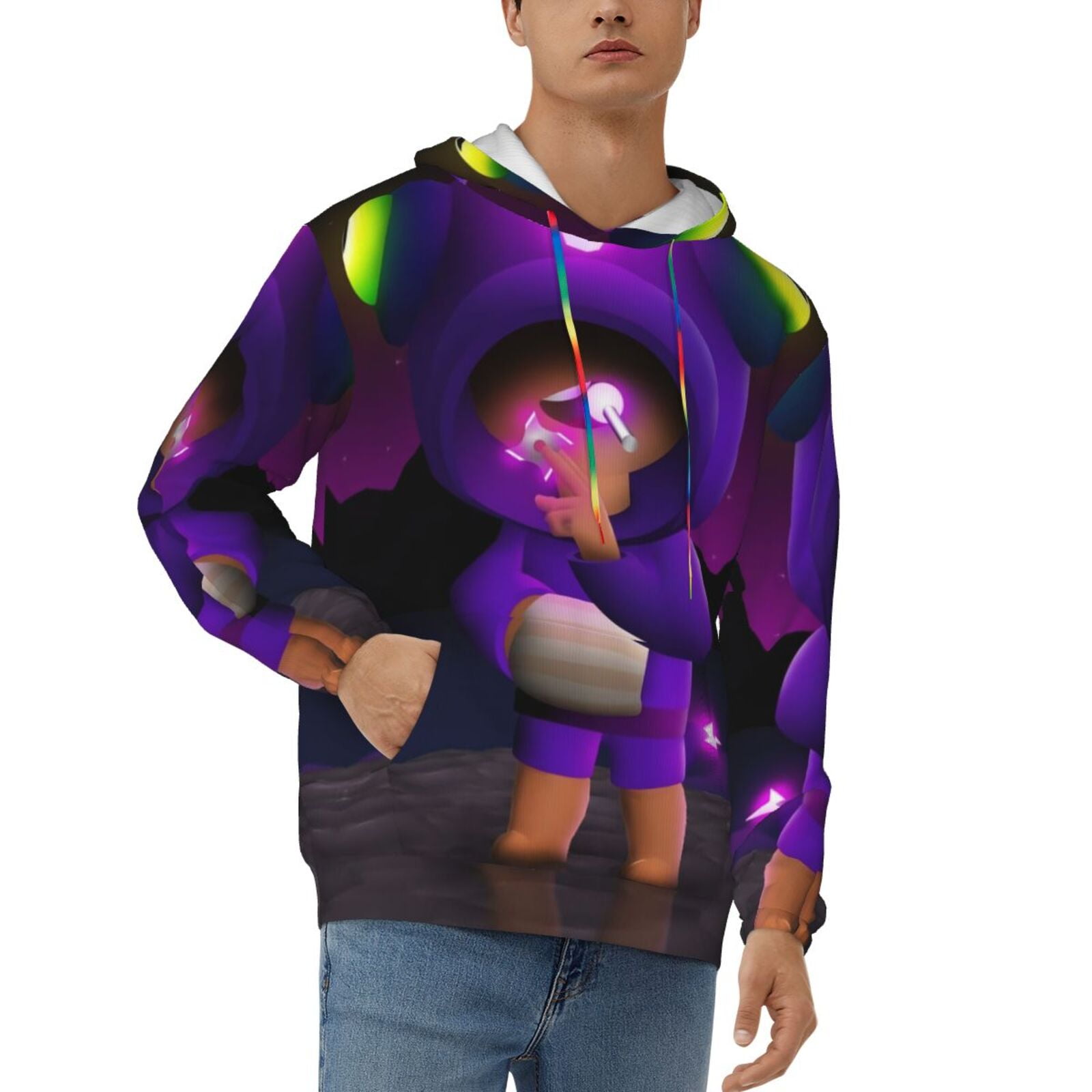 Brawl Stars Men Women Unisex Hoodie 3D Print Cosplay Pullover Hoodies ...