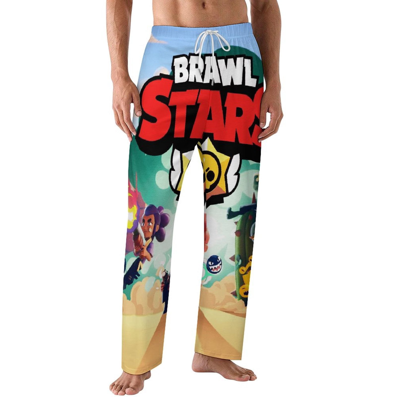 Brawl Stars Men's Pajama Pants Ultra Lightweight Pjs Bottoms Sleepwear ...