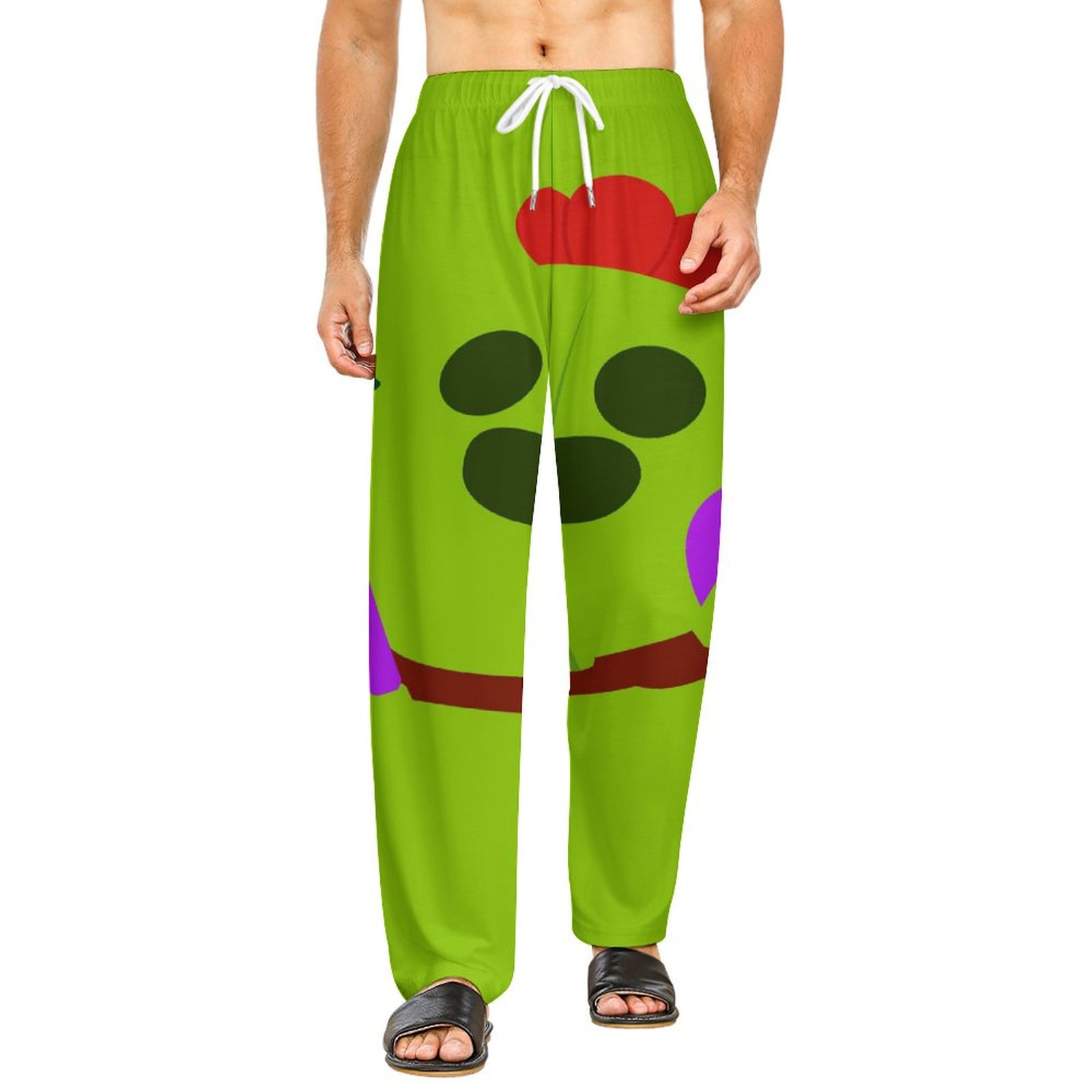 Brawl Stars Pajama Pants for Men Women Funny All Over Print Adult Couple Lounge Sleep Bottoms ...