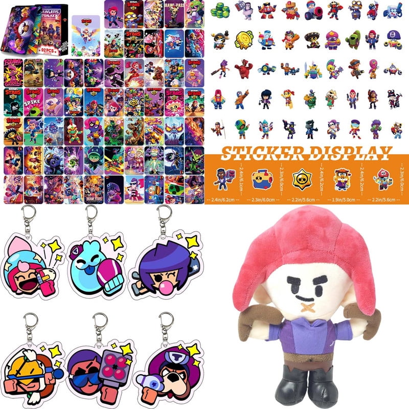 Brawl Stars Photocards Plush Stuffed Animals Gift Party Favors Supplies ...