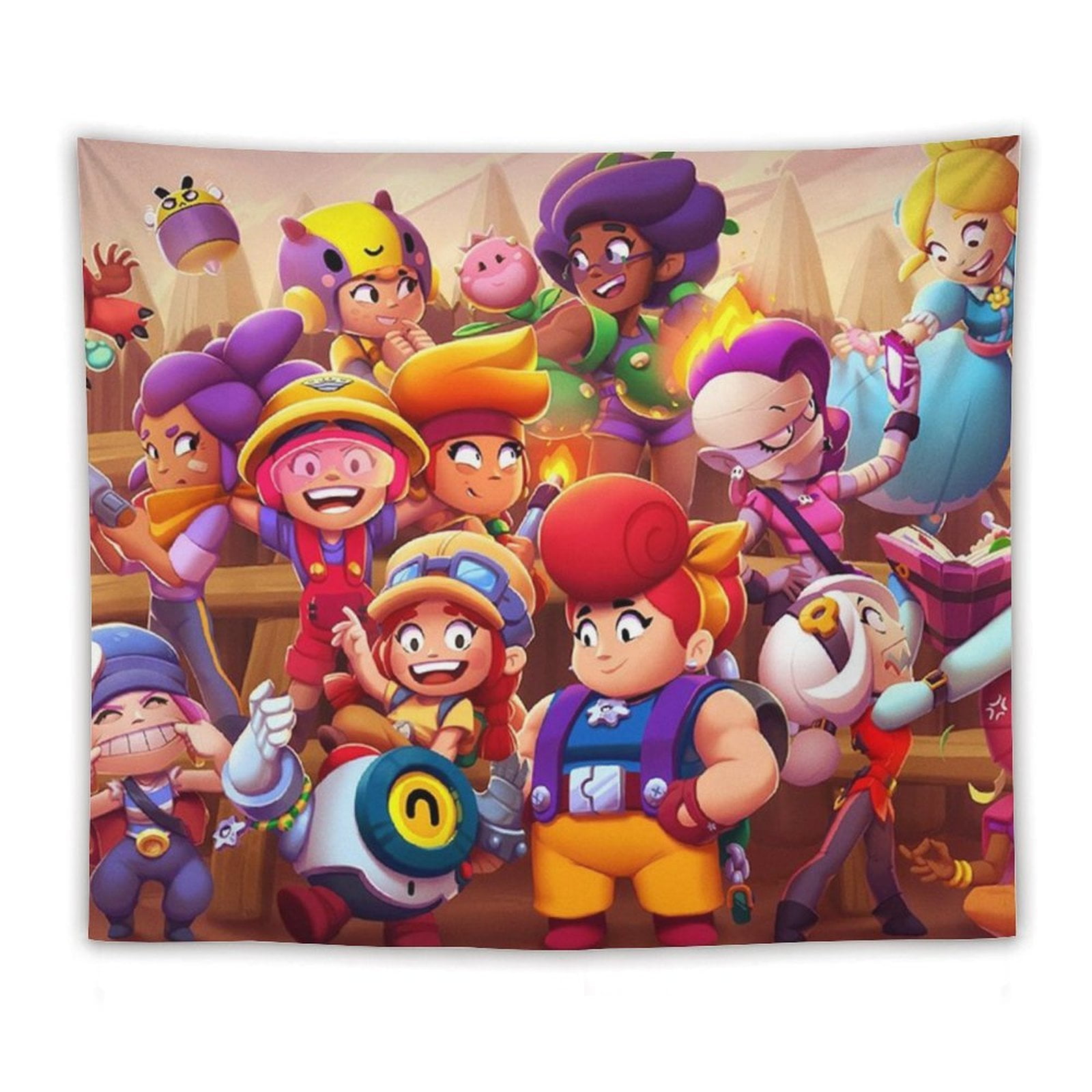 Brawl Stars Play Tapestry Luxury Wall Hanging Tapestries Decor Aisle ...
