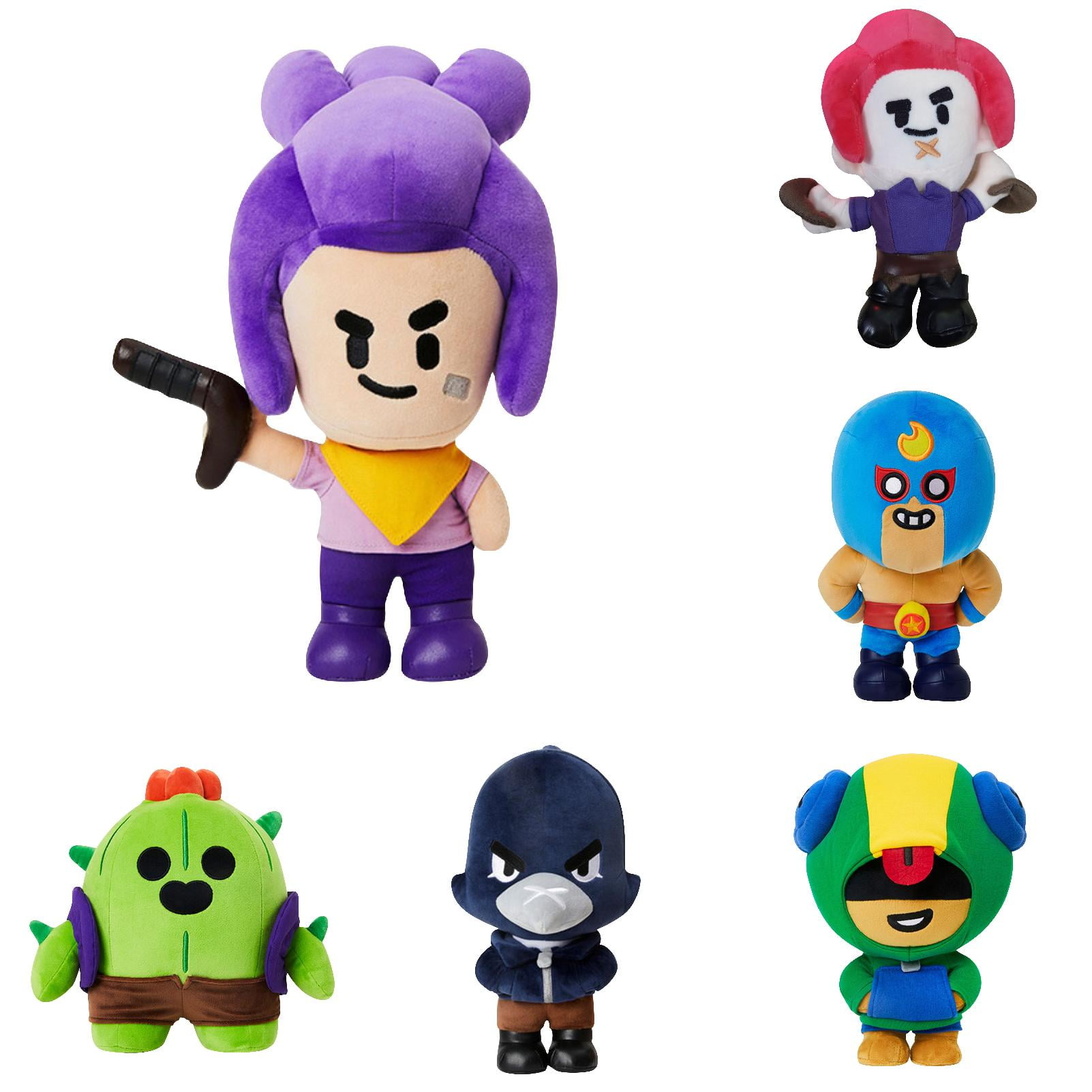 Seniver Brawl Stars Stuffed Animals, 9.8 Inch Exquisite Game Plush Toys ...