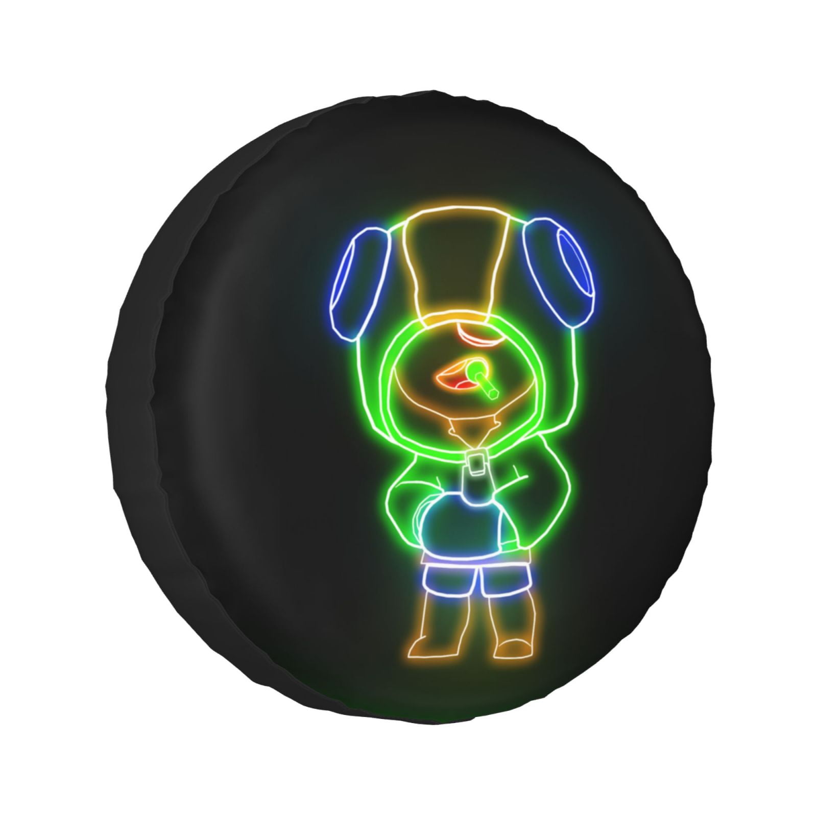 Brawl Stars Spare Tire Cover Dust Proof Wheel Tire Cover Fit Trailer Rv