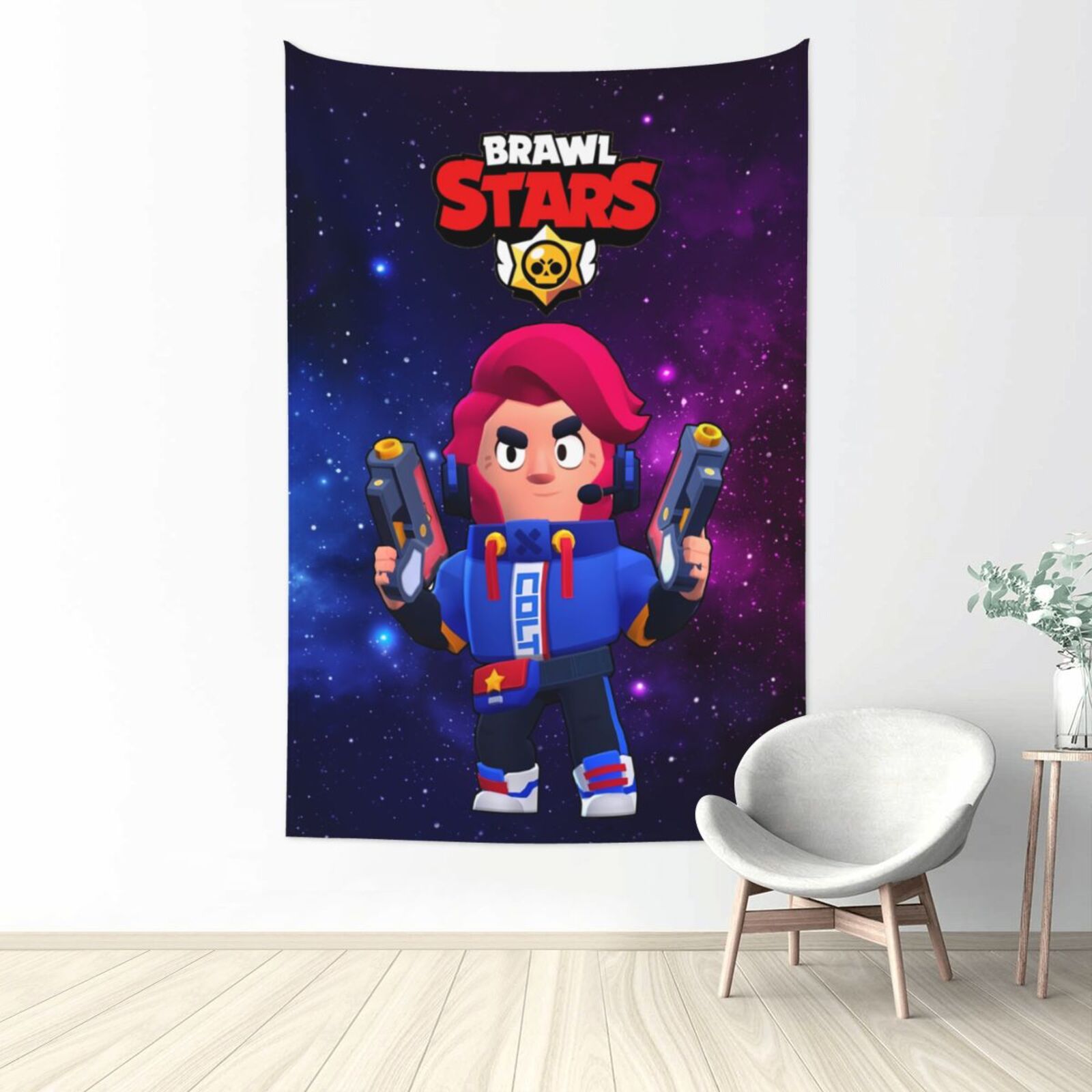 Brawl Stars Tapestry Wall Hanging Home Decoration Wall Blanket ...