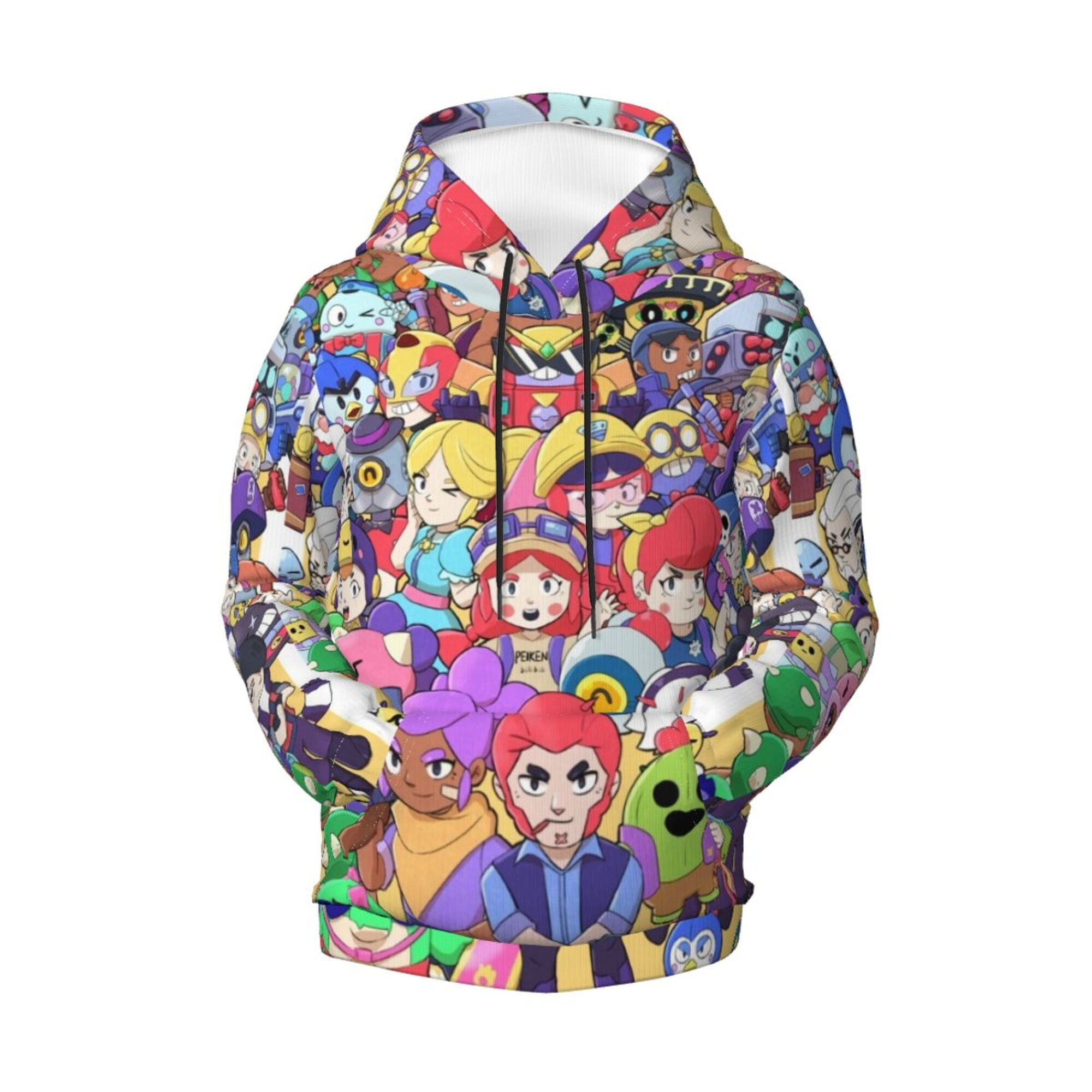 Brawl Stars Teen Boys Girls Hoodies 3D Printed Hooded Sweatshirts for ...