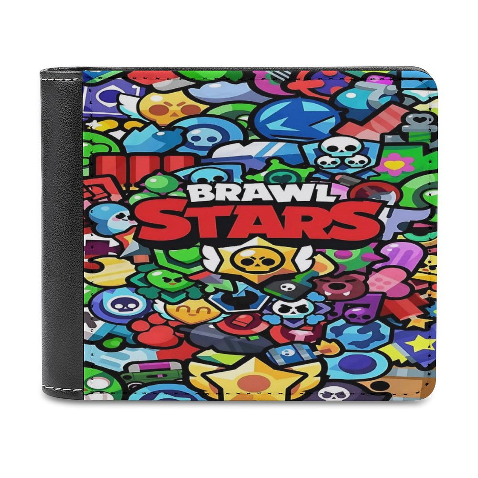 Brawl Stars Wallet for Men Bifold Wallets Leather Purse Clutch Card ...