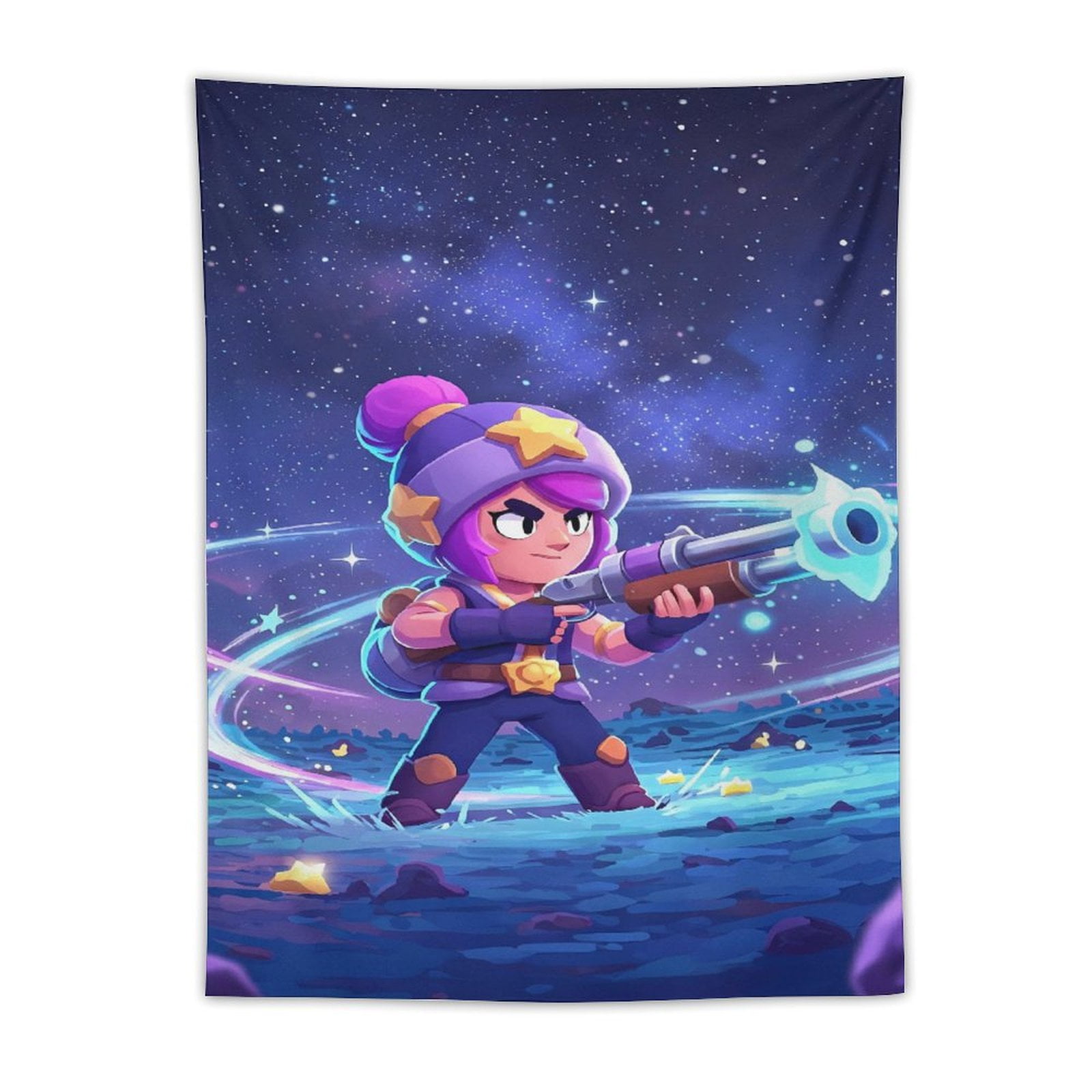 Brawl-stars Tapestry, Wall Hanging Decor, Aesthetic for Bedroom, Living Room, Dorm, Soft Fabric ...