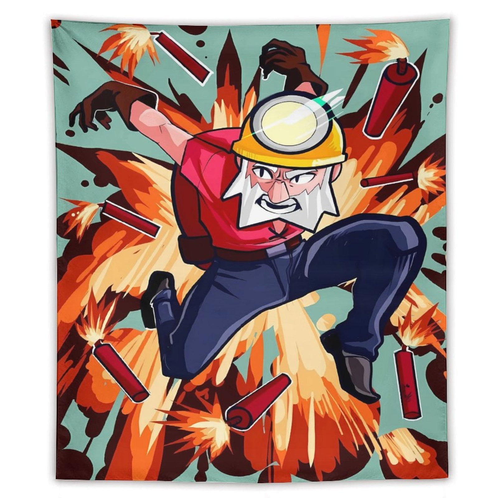 Brawl-stars Tapestry, Wall Hanging Decor, Aesthetic for Bedroom, Living ...