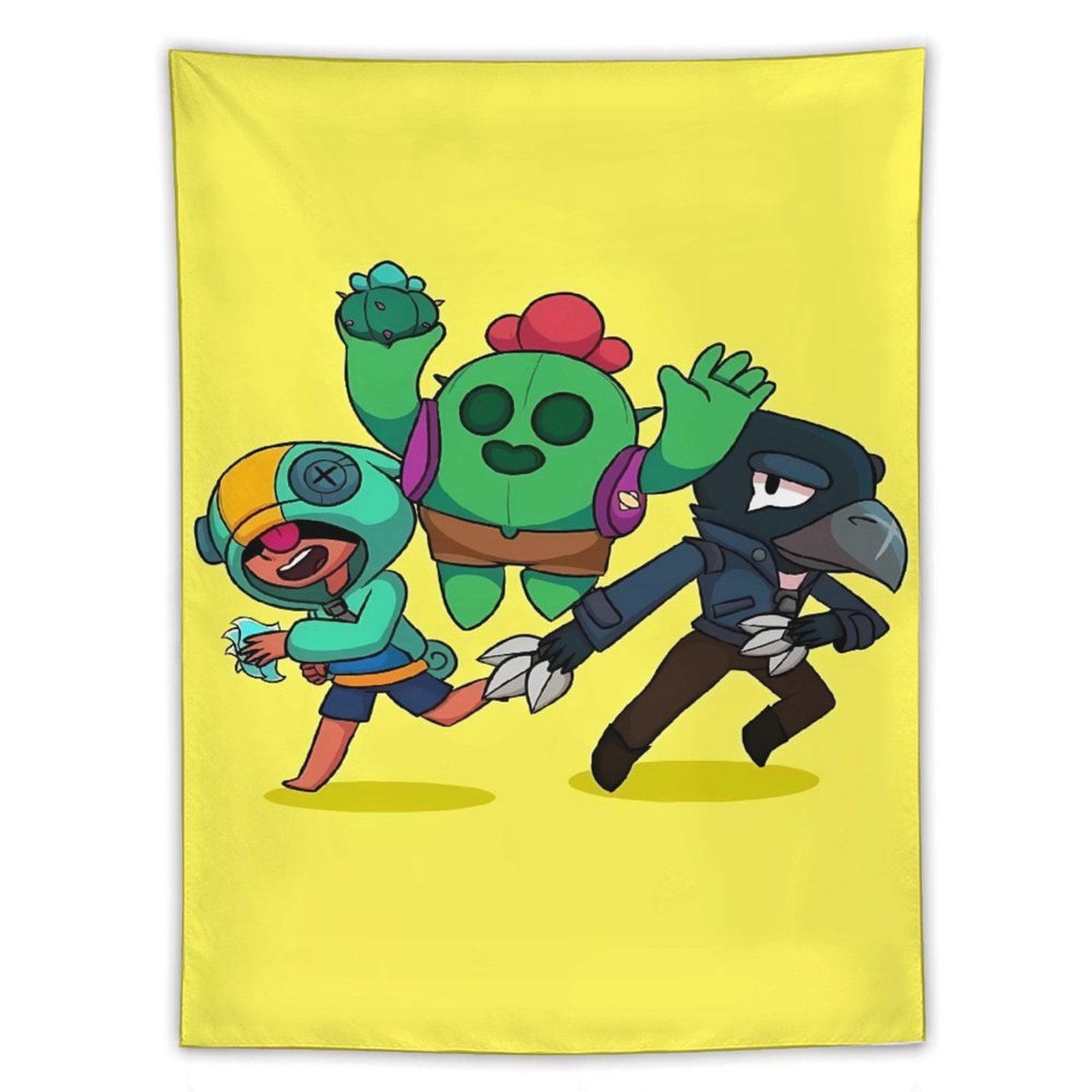 Brawl-stars Tapestry, Wall Hanging Decor, Aesthetic for Bedroom, Living ...