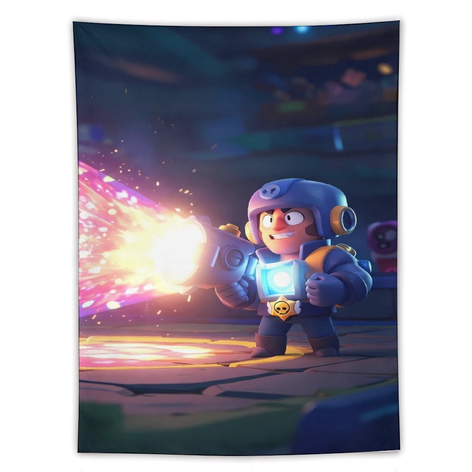 Brawl-stars Tapestry, Wall Hanging Decor, Aesthetic for Bedroom, Living Room, Dorm, Soft Fabric ...