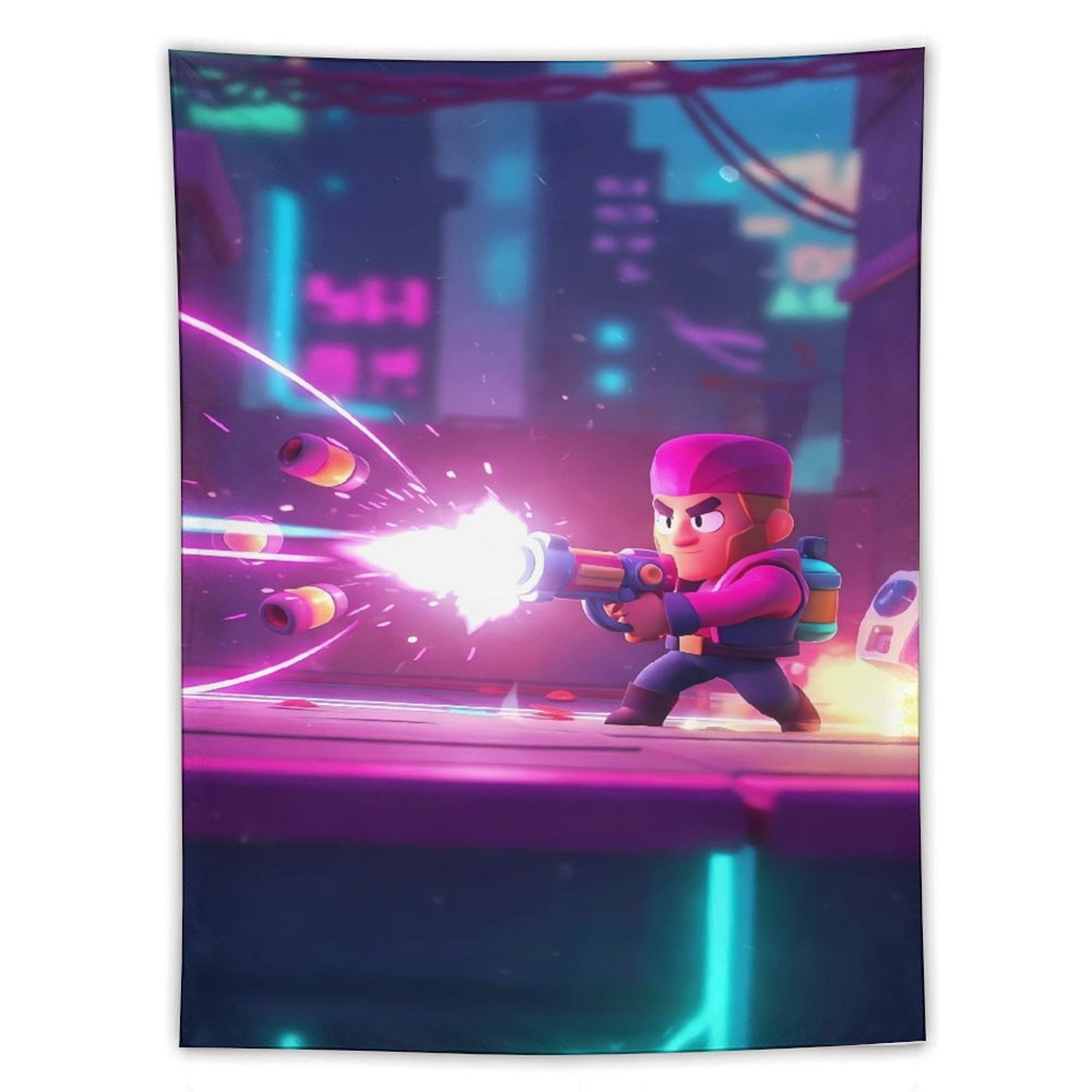 Brawl-stars Tapestry, Wall Hanging Decor, Aesthetic for Bedroom, Living ...