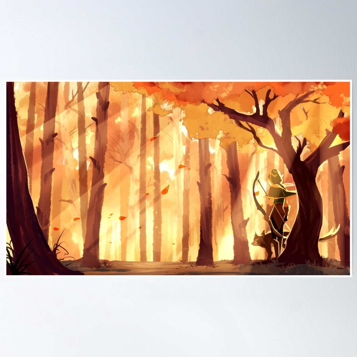 Brawlhalla - Ember'S Forest Poster Wall Art, Modern Wall Decor, 8x12 ...