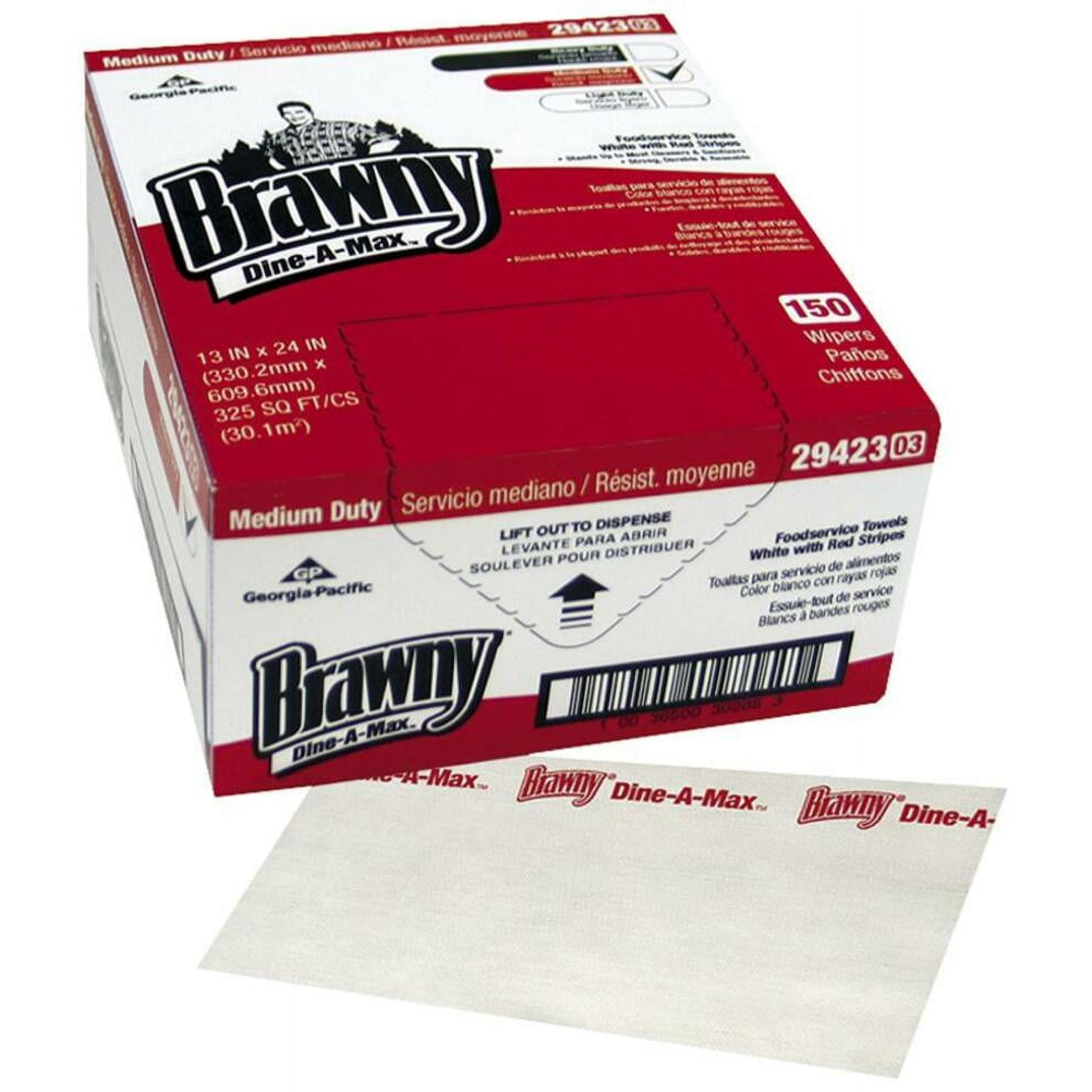 Brawny Dine-A-Max Dispenser Bar Towel - Walmart.com