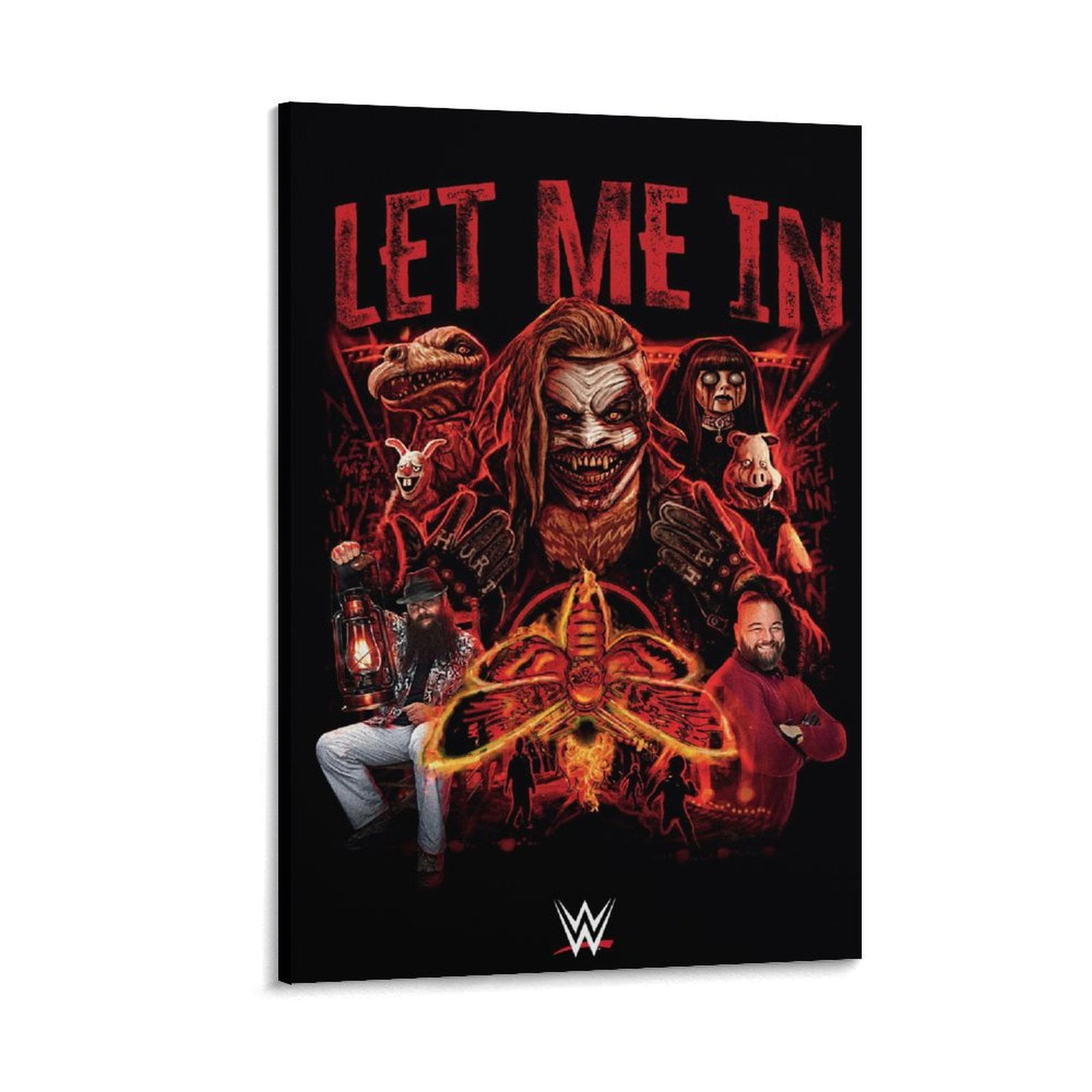 Bray Wyatt Poster, Canvas Wall Hanging Art Painting, Artwork Print for ...