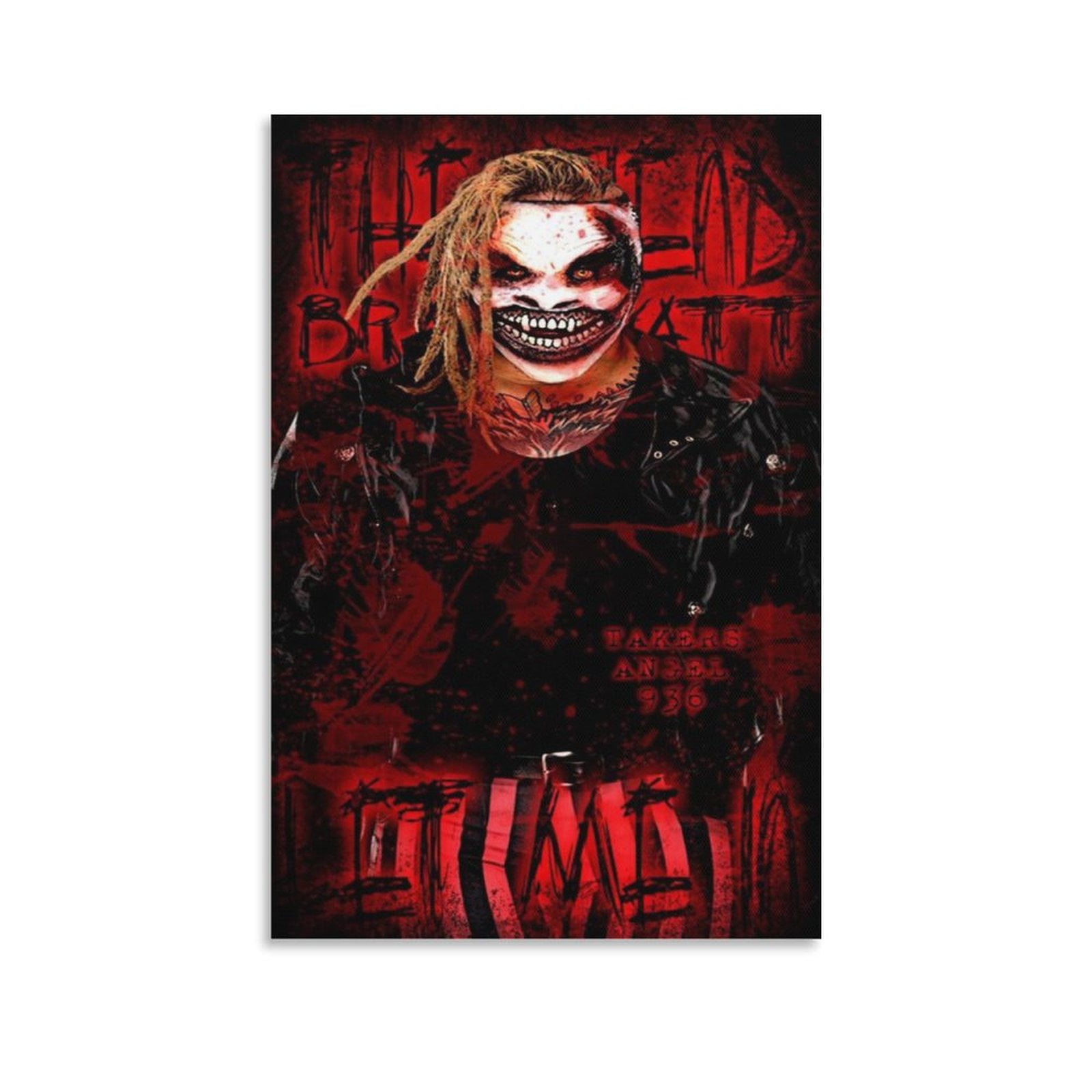 Bray Wyatt Poster, Canvas Wall Hanging Art Painting, Artwork Print for ...