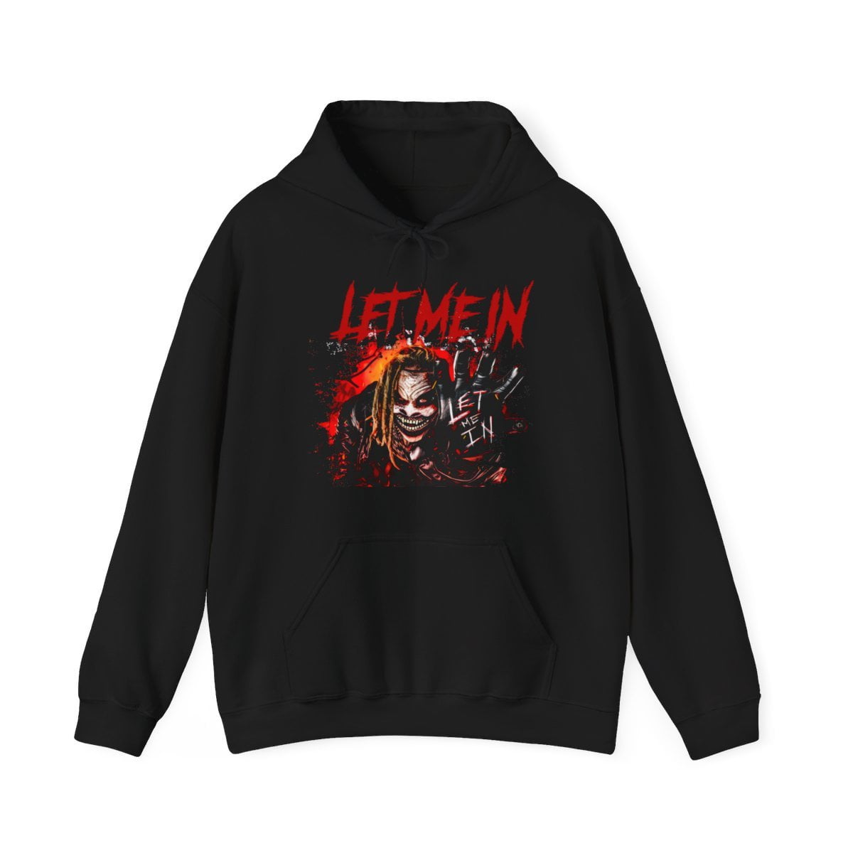 Bray Wyatt The Fiend Let Me In Black Hoody Pullover - Walmart.com