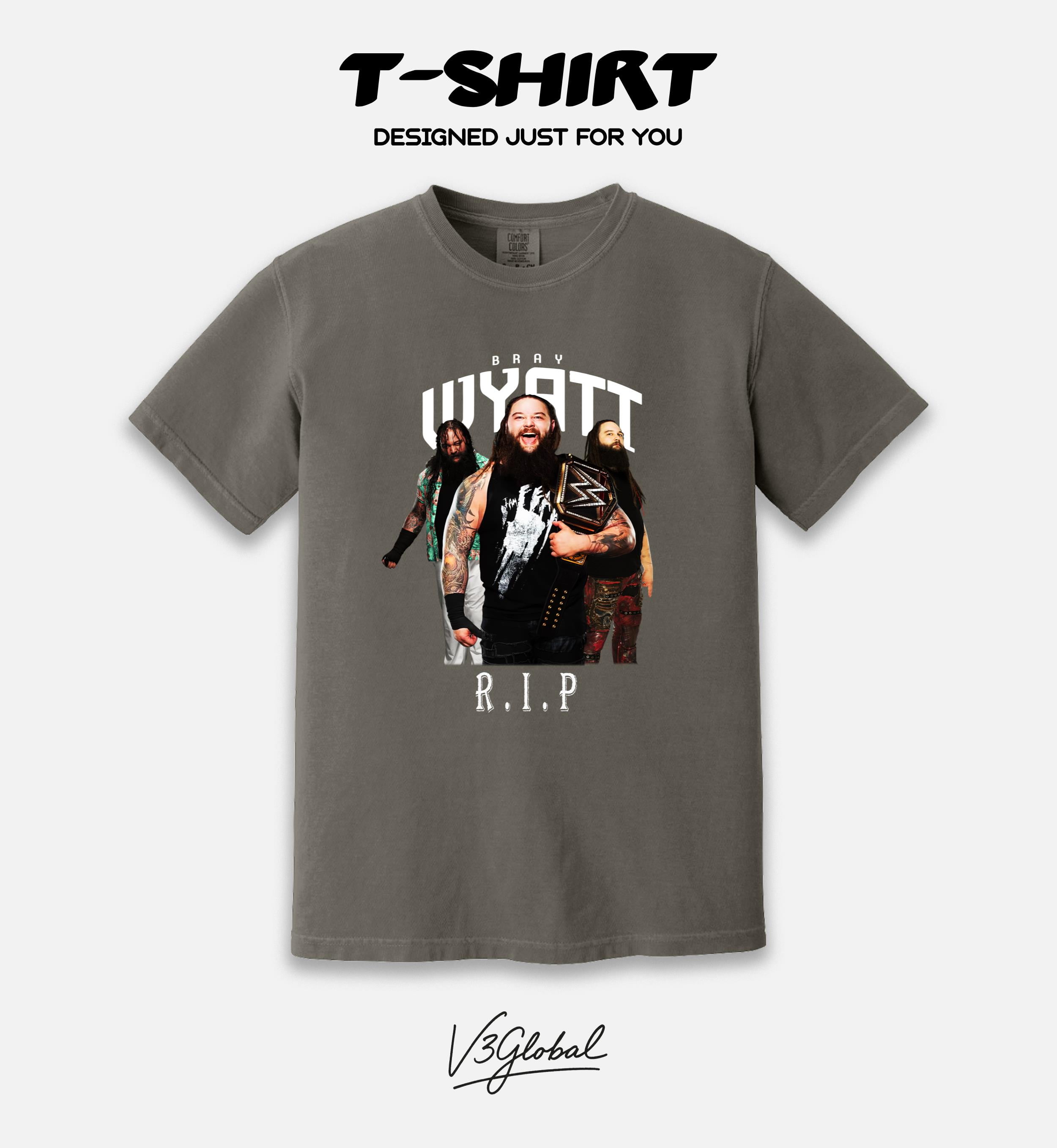 Bray Wyatt WWE The Fiend LetMeInX Comfort Color T-Shirt, for men ...