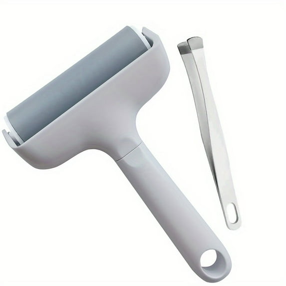 Brayer Roller & Broad Tip Tweezers Remover Tool Set Compatible for ...