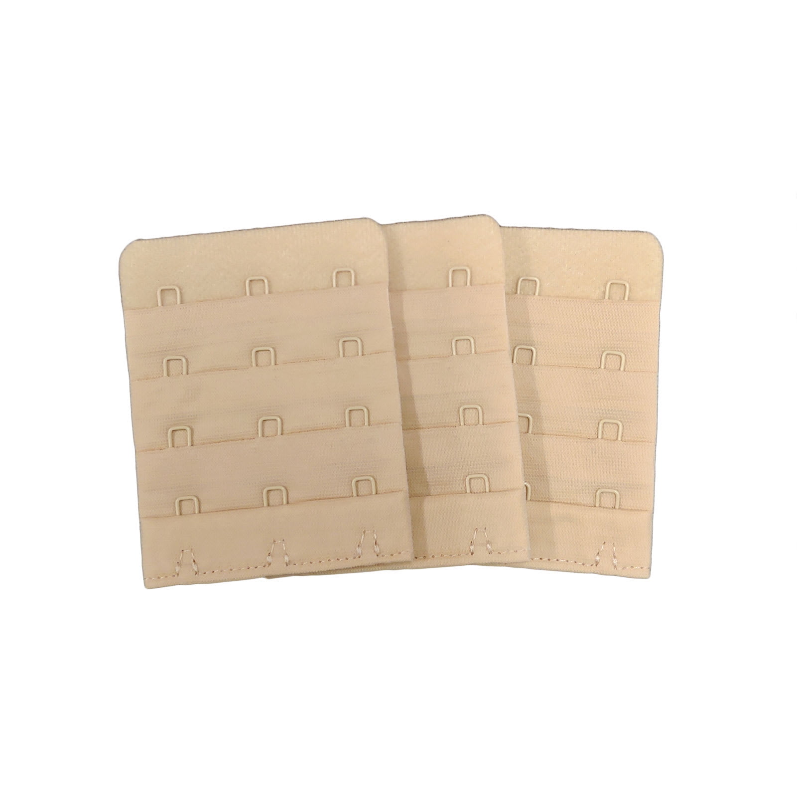 Braza Women's Bra Back Band Extenders 3 Hook Beige 3pc - Walmart.com