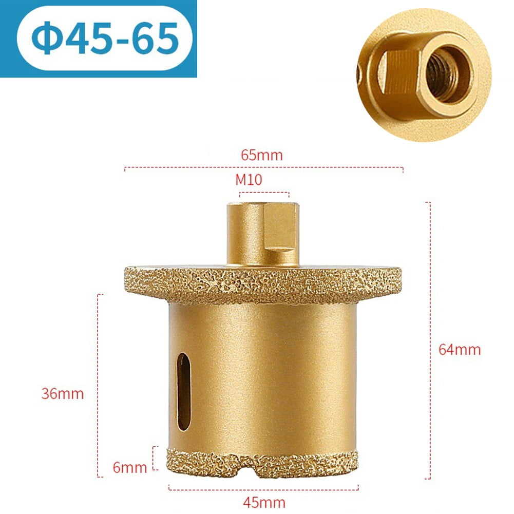 Brazed Diamond Hole Drill Saw Core Bits for Marble Tiles Washbasin Hole ...
