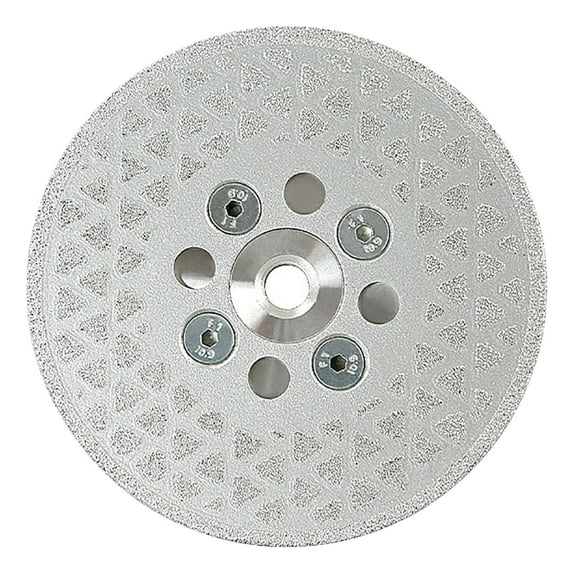 Brazed Double-Sided Full Cutting Grinding Disc, 100mm Diameter M10 ...