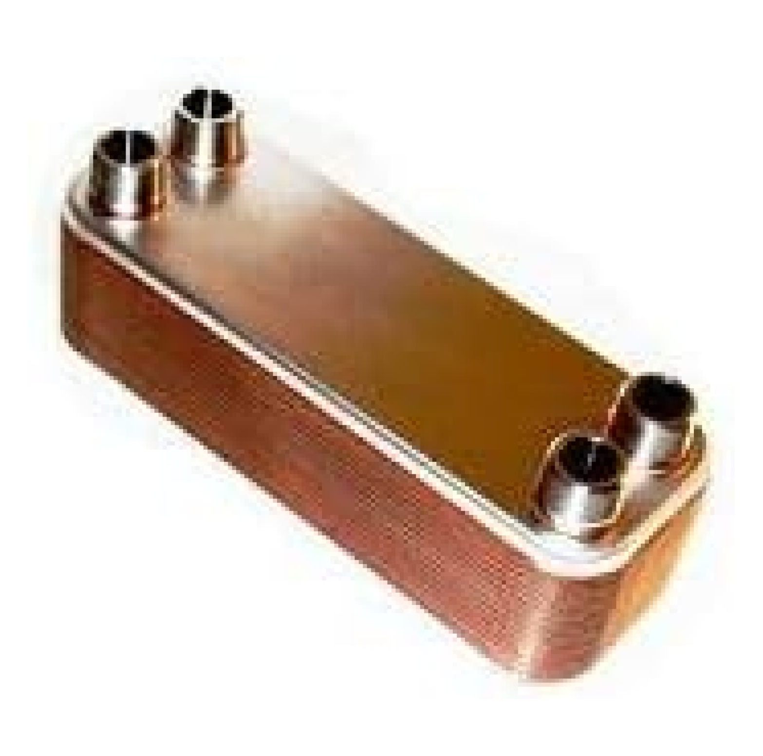 Brazed Plate Heat Exchanger Stainless Steel SS316L 3"x8" 30 Plates 3/4 ...