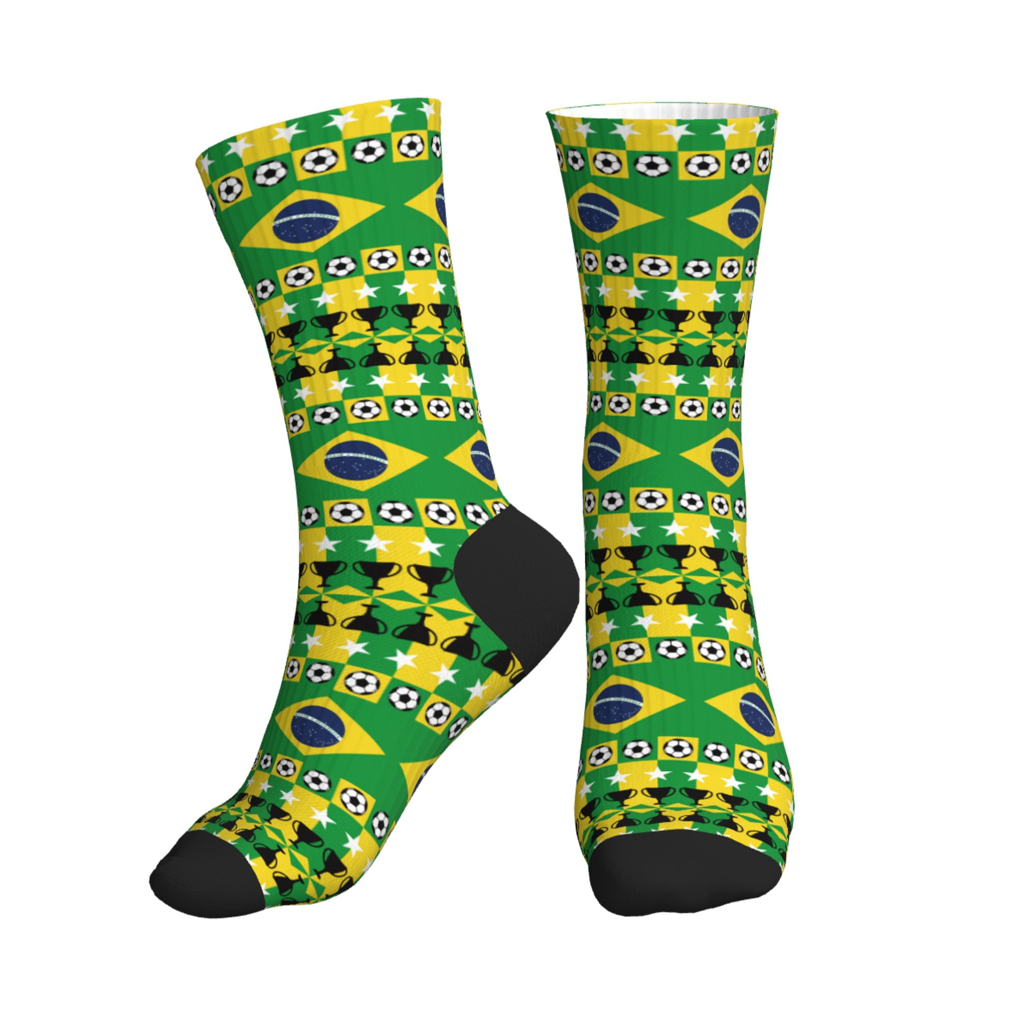 Brazi FLAG Funny Socks For Men & Women-Gifts For Golfing,Hunting ...