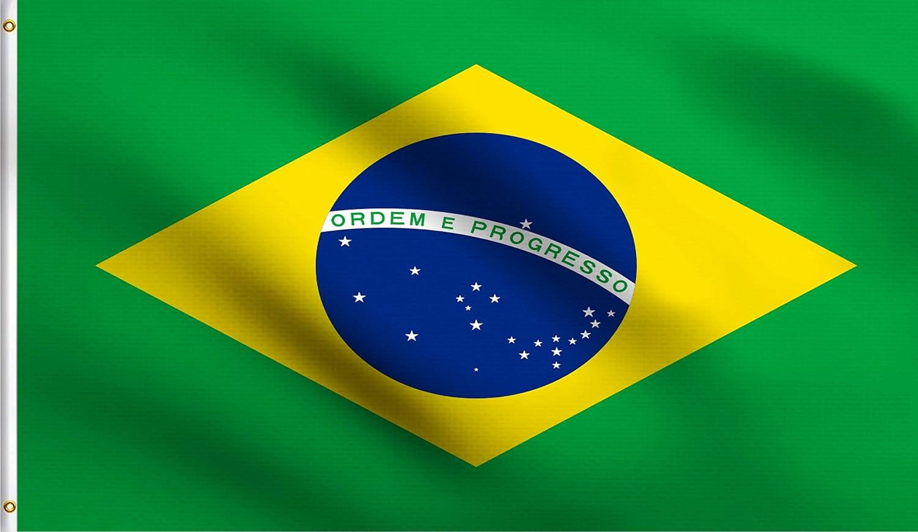 Brazil Brazilian Bandeira do Brasil Verde e amarela Ordem e Progresso ...