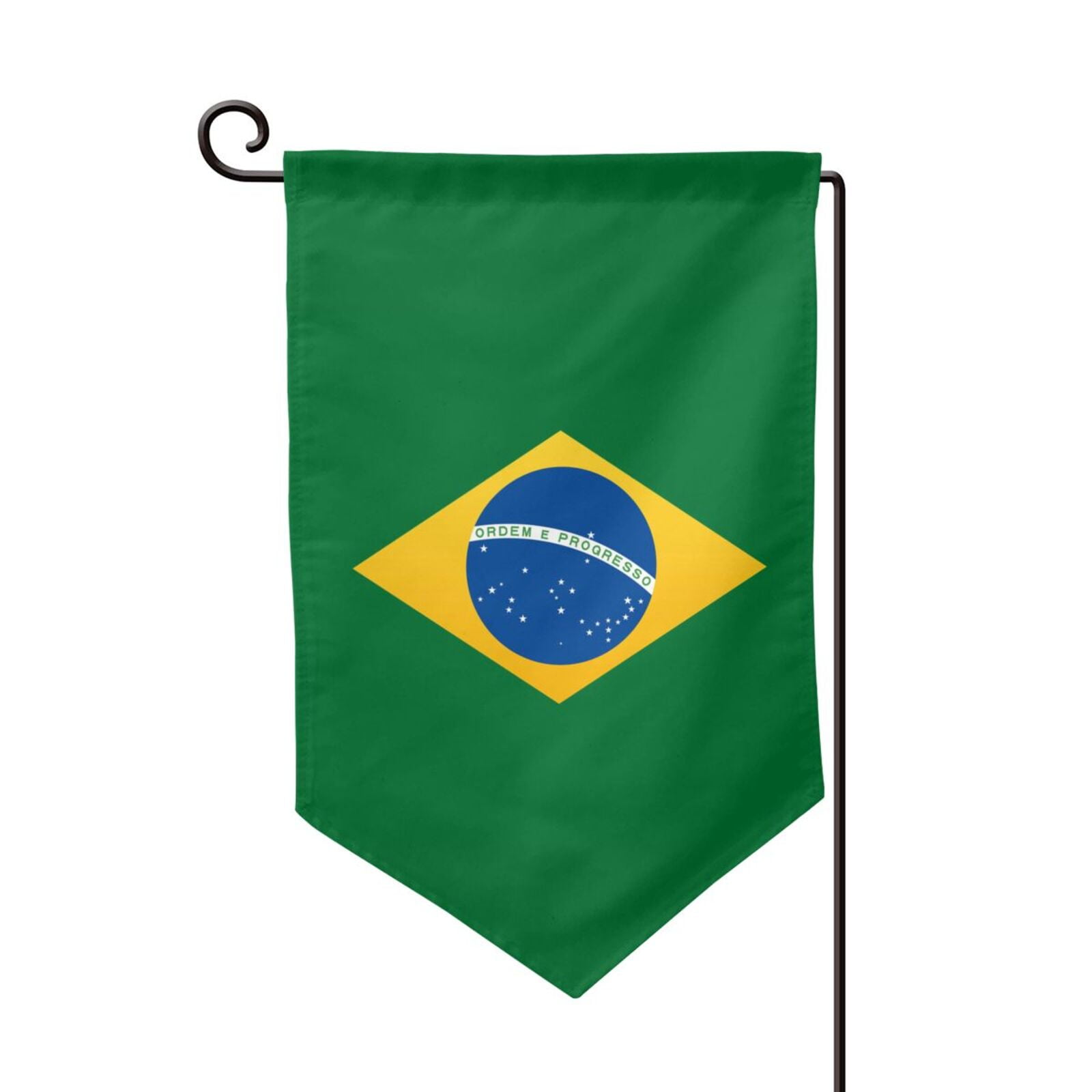 Brazil Flag Garden Flags 12.5 * 18 Inches Double Sided Vivid Color ...