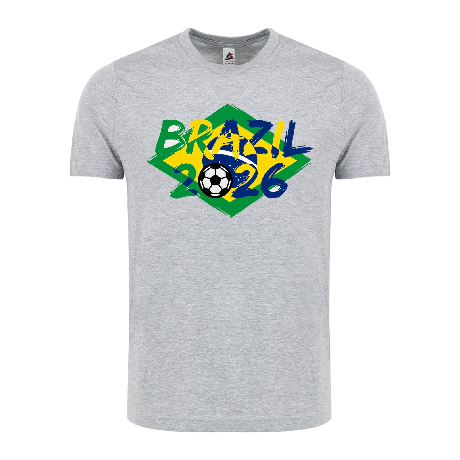 Brazil T-Shirt Brazil Flag Adult Unisex Soccer Fan Tee WC 2026 - HTR ...