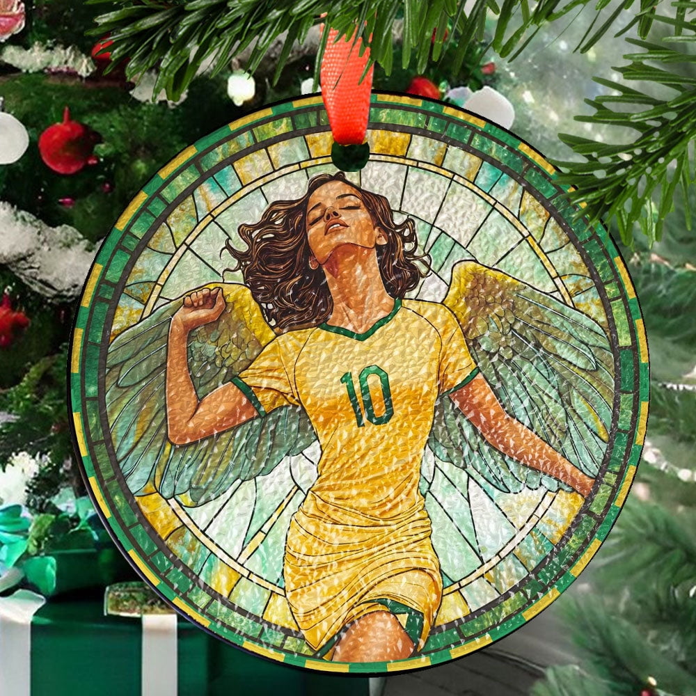 Brazil Ornament Brazil Flag SunCatcher Brazil Jersey Colors Light ...