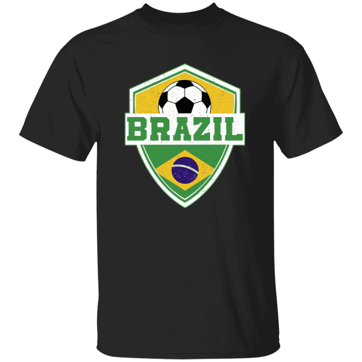 Brazil Pride Team Brazilian Flag Fans National Souvenir T-shirt ...