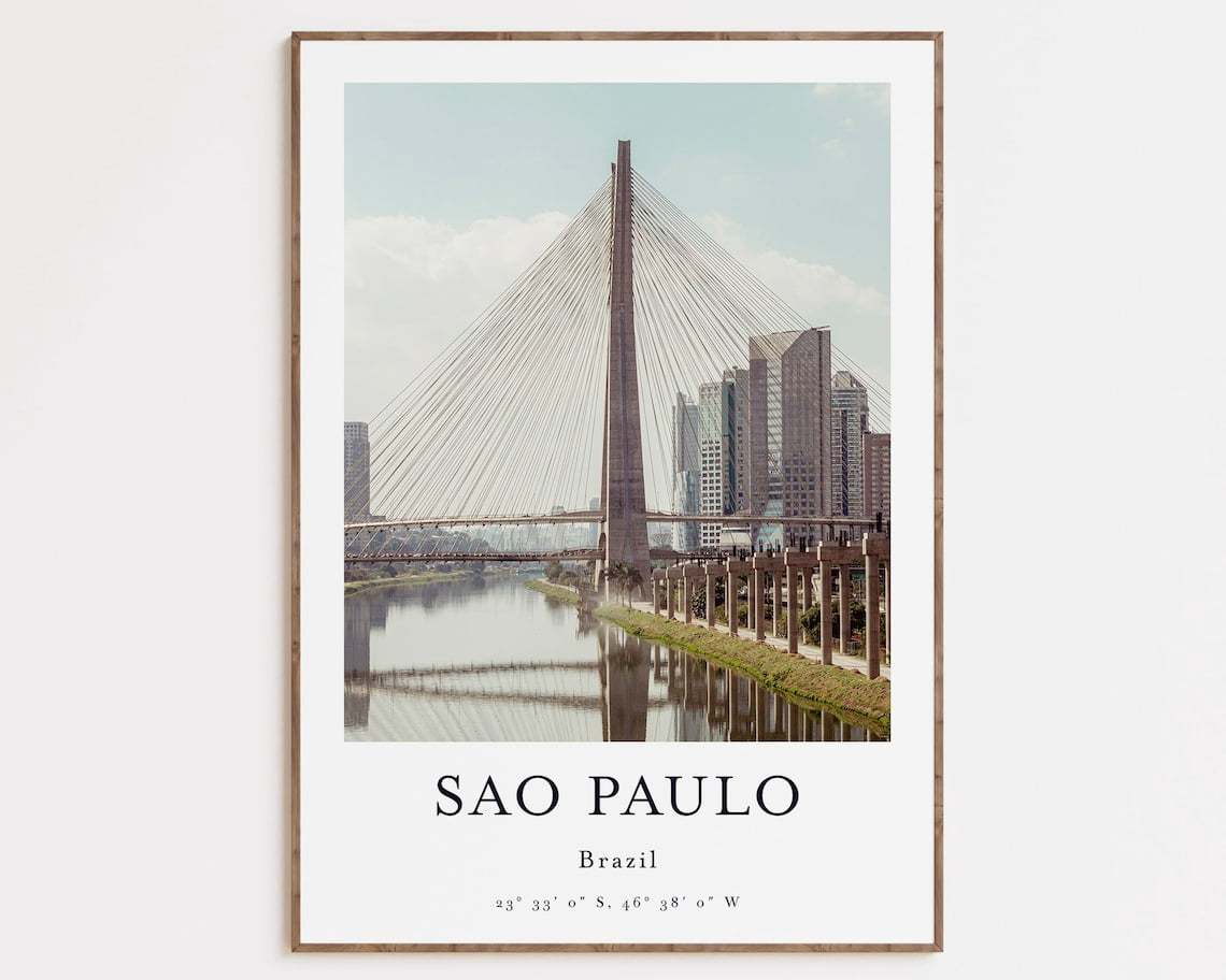 Brazil Print, Brazil Poster, Brazil Art, Home Wall Art Print, Brazilian ...