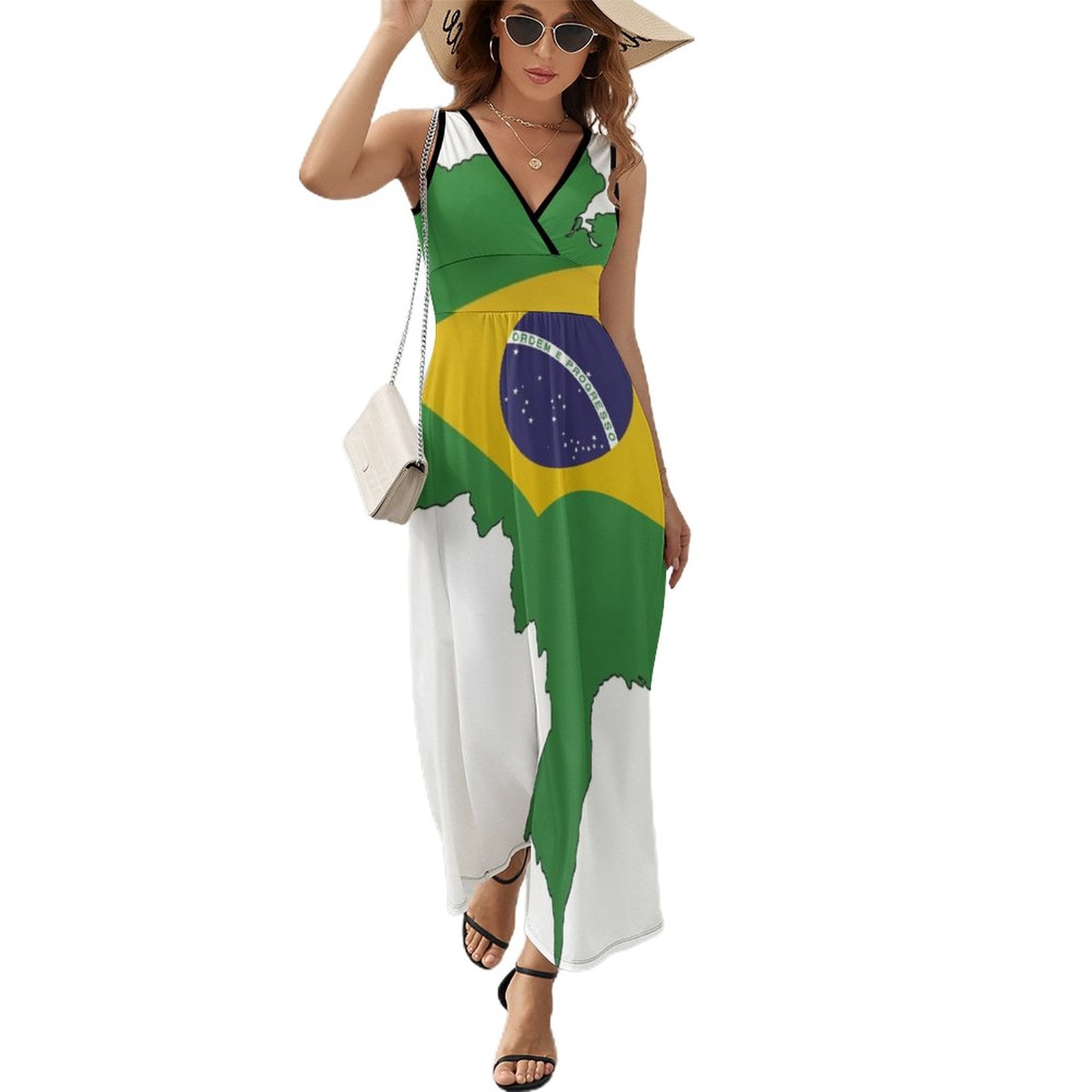 Brazil Sleeveless Dress elegant chic wedding evening dresses Beachwear ...