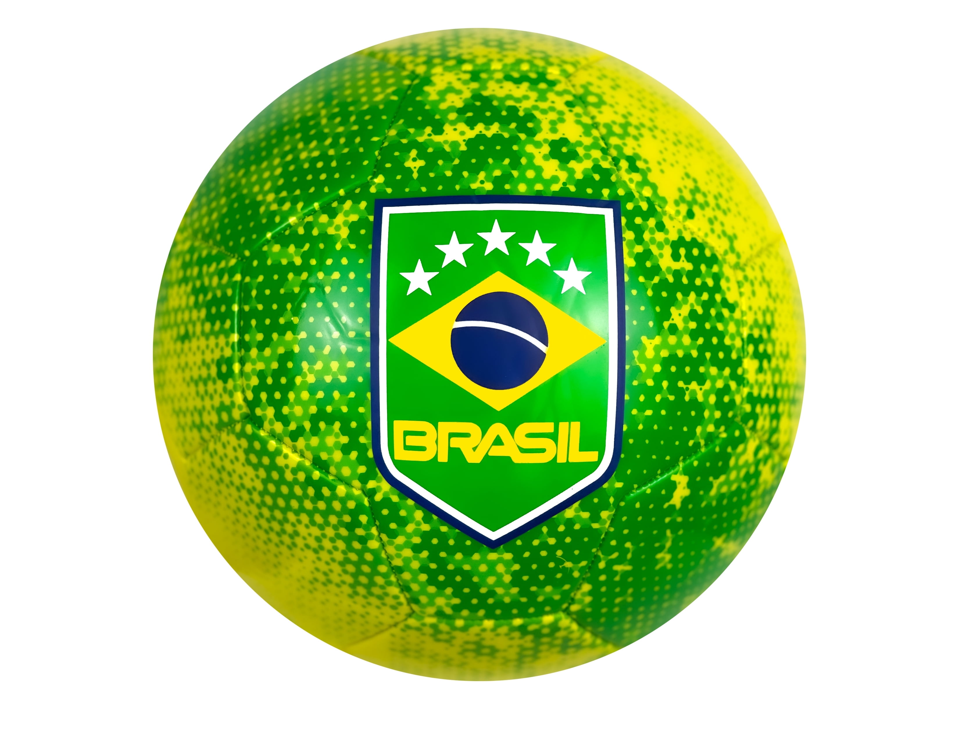 Icon Sports Brazil Soccer Ball, Size 5, Brasil National Team Football ...
