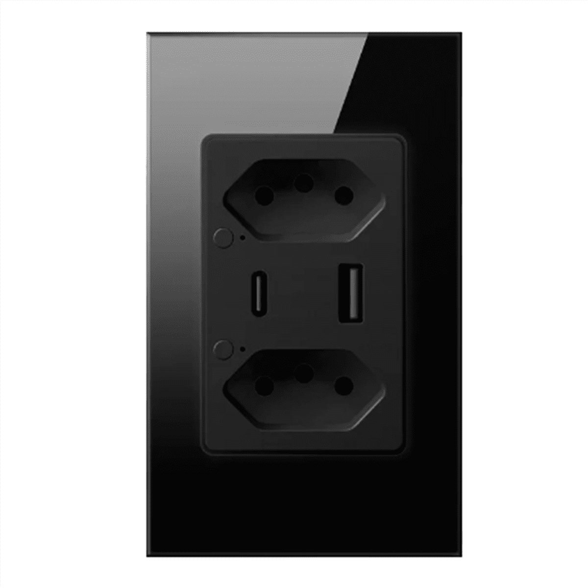 Brazil WiFi Smart Wall Socket with Type-C USB Port Individual Control ...
